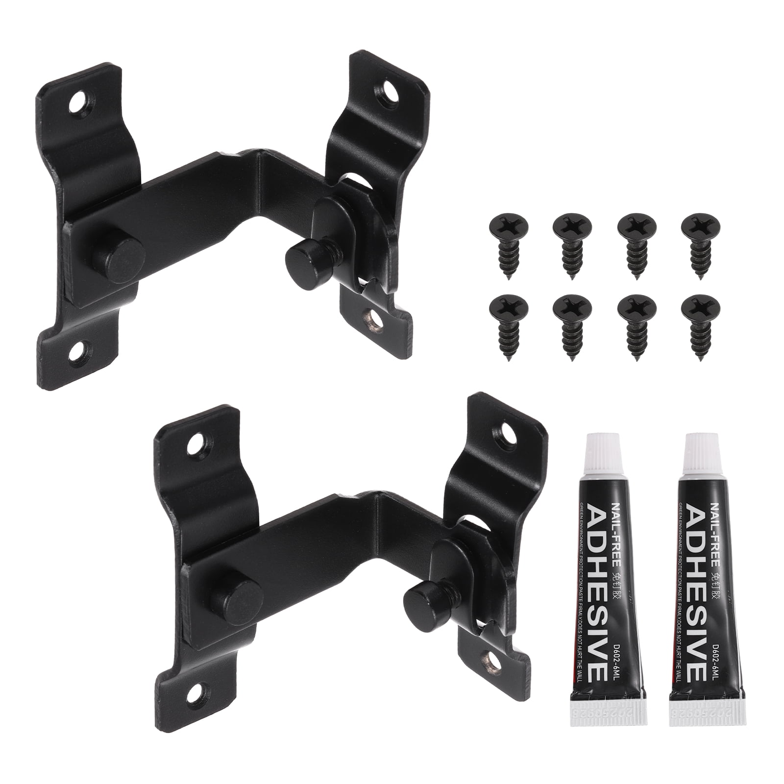 Uxcell 2-Pack Flip Latch Gate Latch, 3.3 in Stainless Steel 90 Degree ...