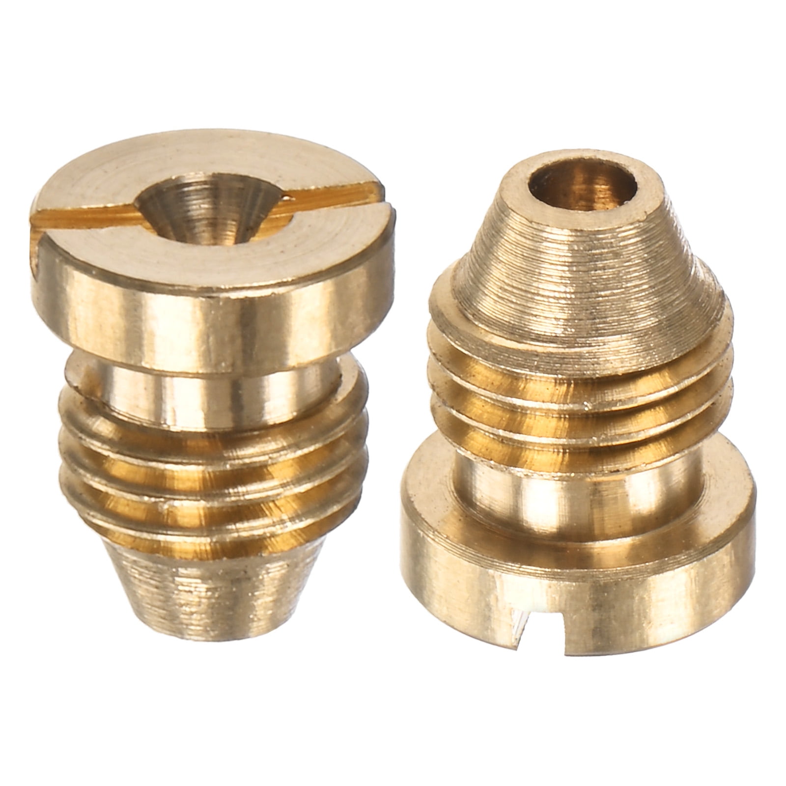 Uxcell 2-Pack Foam Cannon Orifice Nozzle, 1.3mm Brass Universal Thread ...