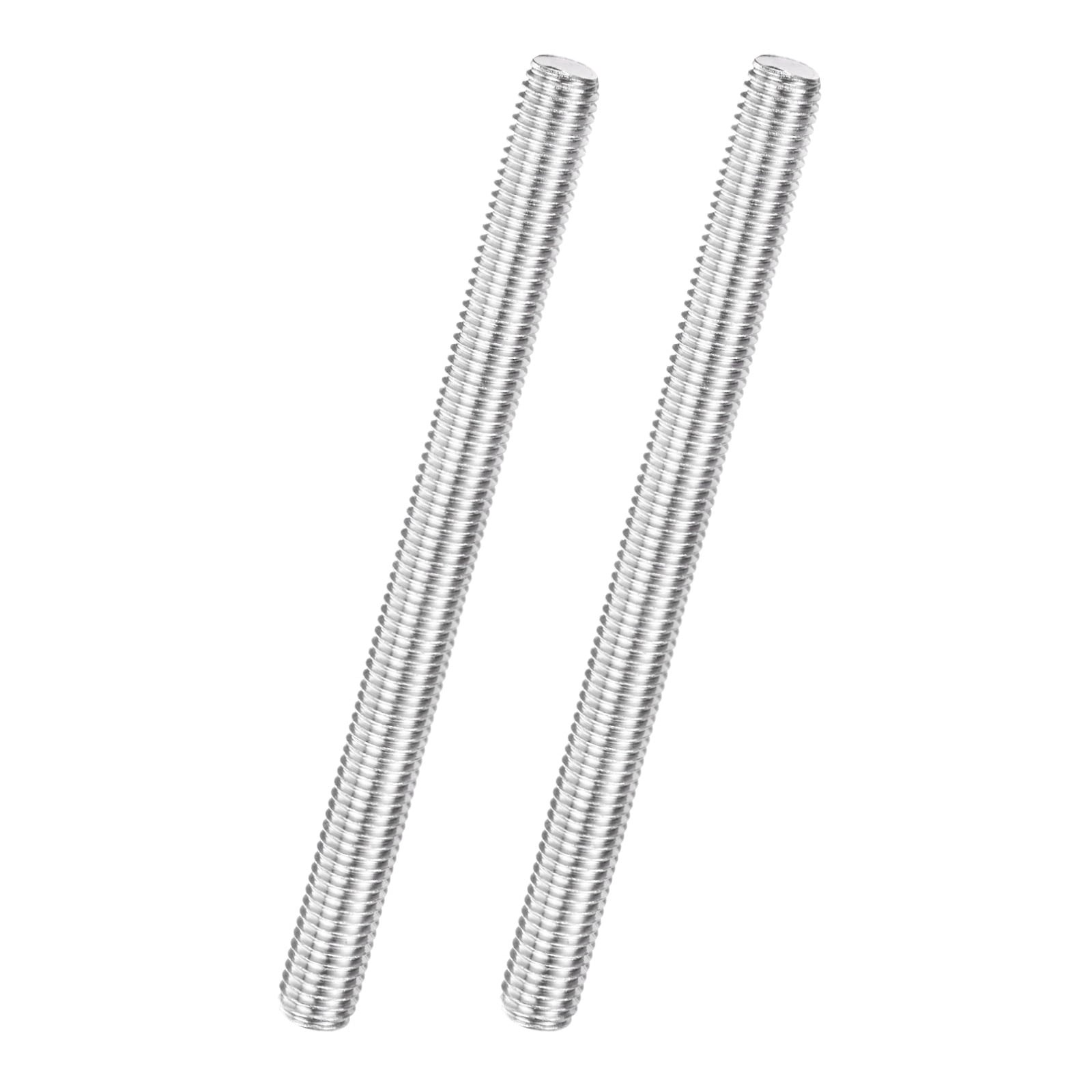 Uxcell 2-Pack Fully Threaded Rod, M12x150mm 304 Stainless Steel Right ...