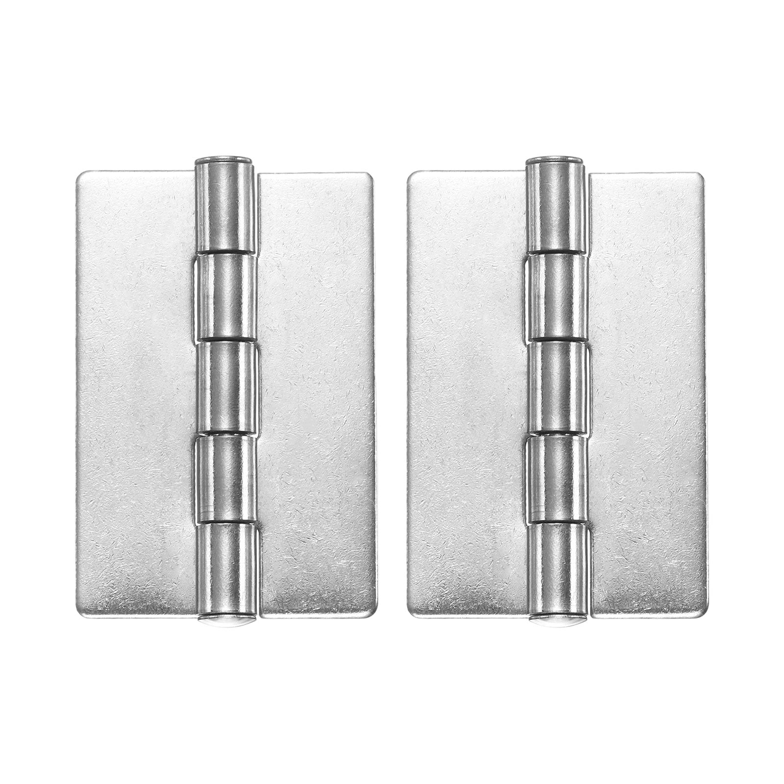 Uxcell 2 Pack Heavy Duty Weldable Hinges, 2.5" x 1.57" x 0.06" Weld on ...