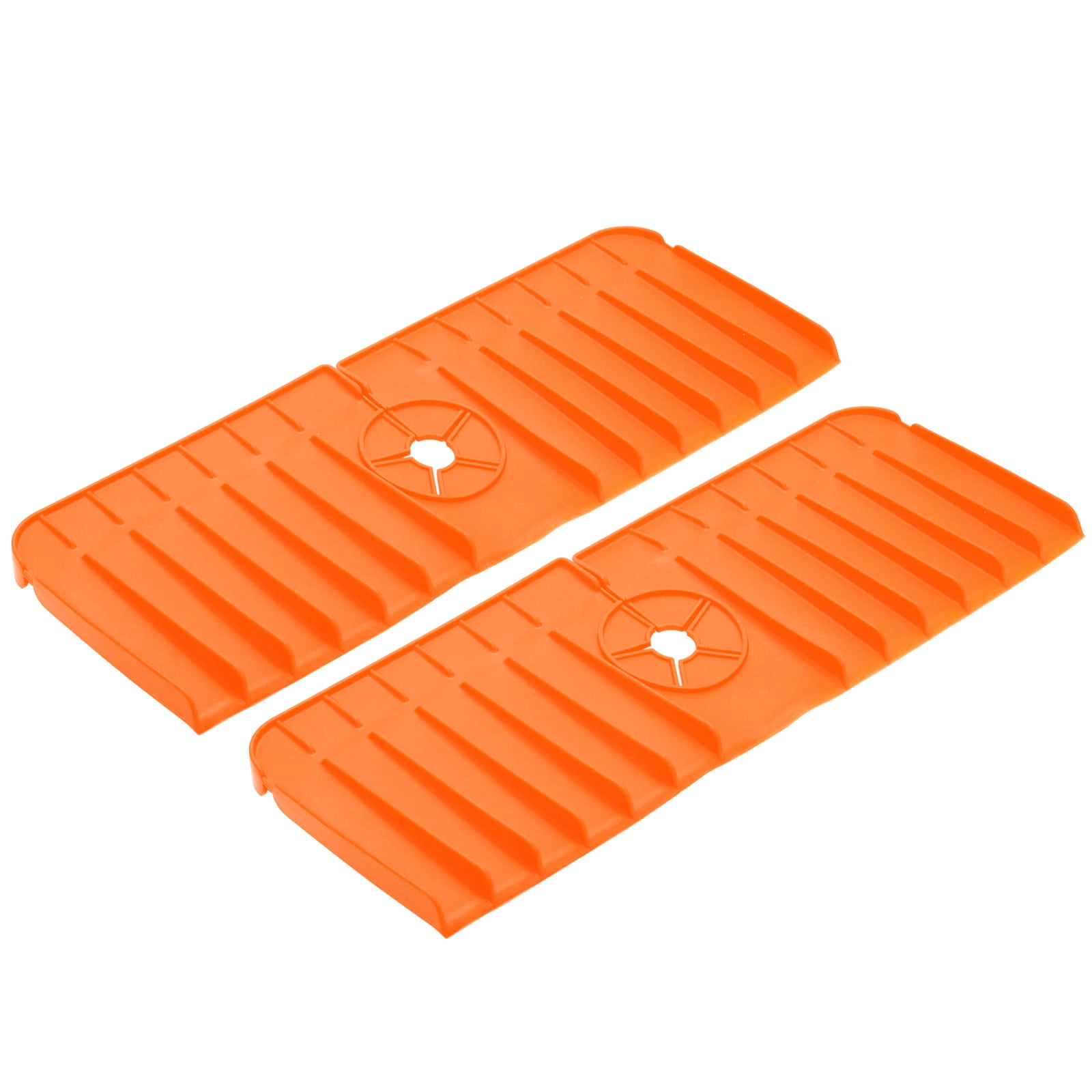 Uxcell 2 Pack Kitchen Sink Splash Guard, 14.5" x 5.3" Silicone Faucet ...