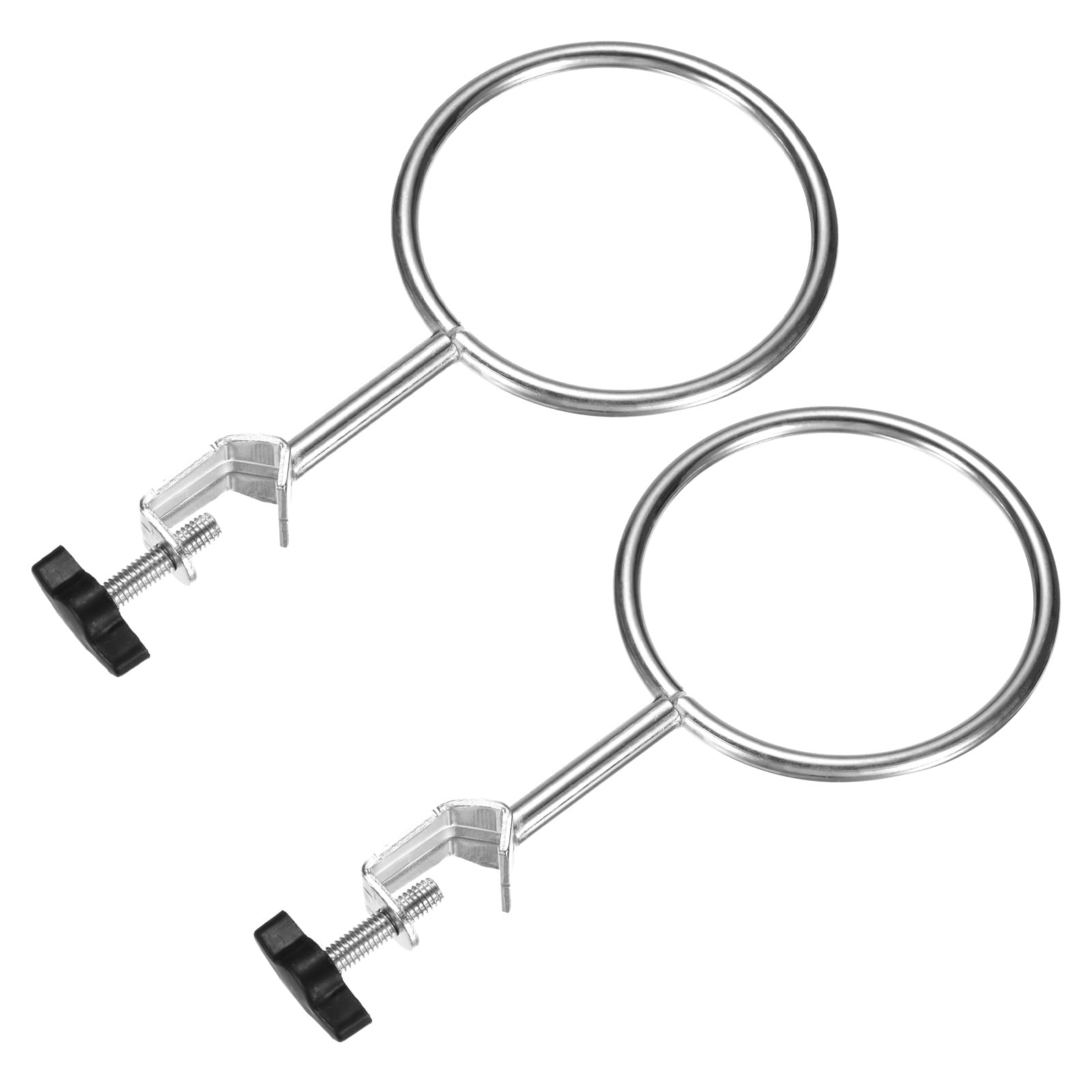 Uxcell 2-Pack Laboratory Retort Support Ring Clamp 75mm Stainless Steel ...