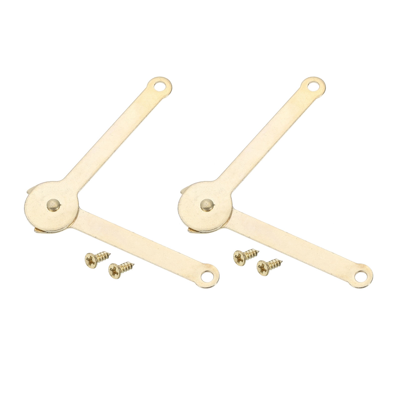 Uxcell 2 Pack Lid Support Hinge, 2.7"x0.8" 180 Degree Rotatable Folding ...