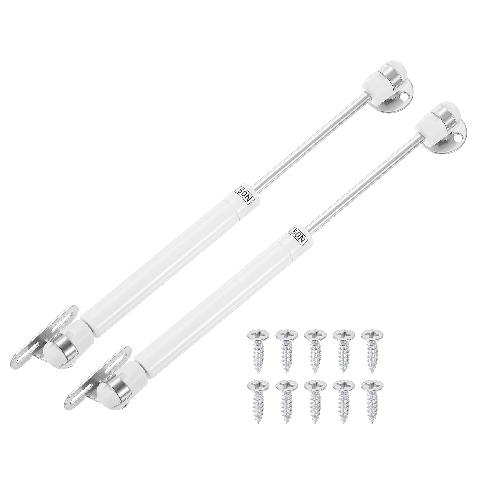 Uxcell 2 Pack Lid Support Hinges, 50N Gas Struts Soft Close Folding Lid ...