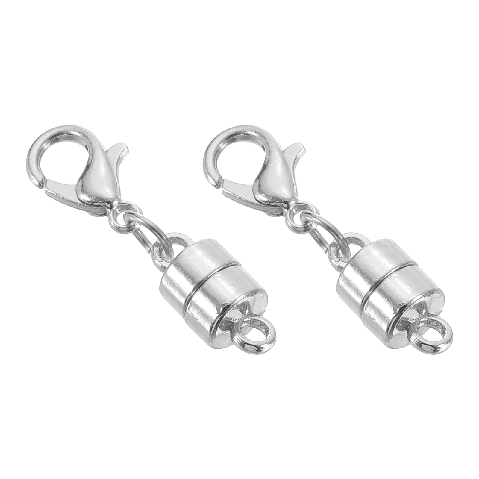 Uxcell 2 Pack Magnetic Necklace Clasps and Closures, 1" x 0.2" Gold and ...