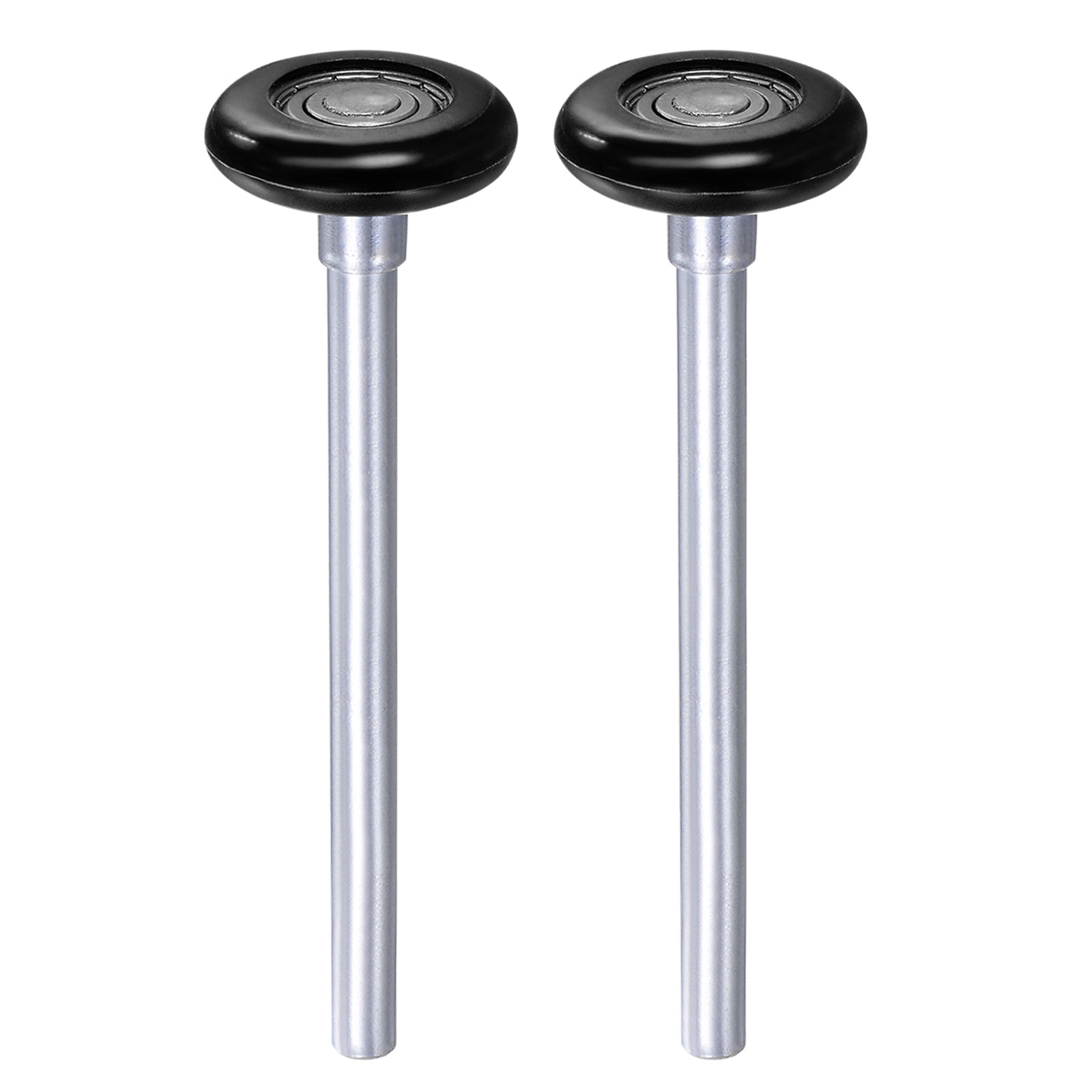 Uxcell 2-Pack Nylon Garage Door Rollers, 1.8" Garage Door Wheels 6.6 ...