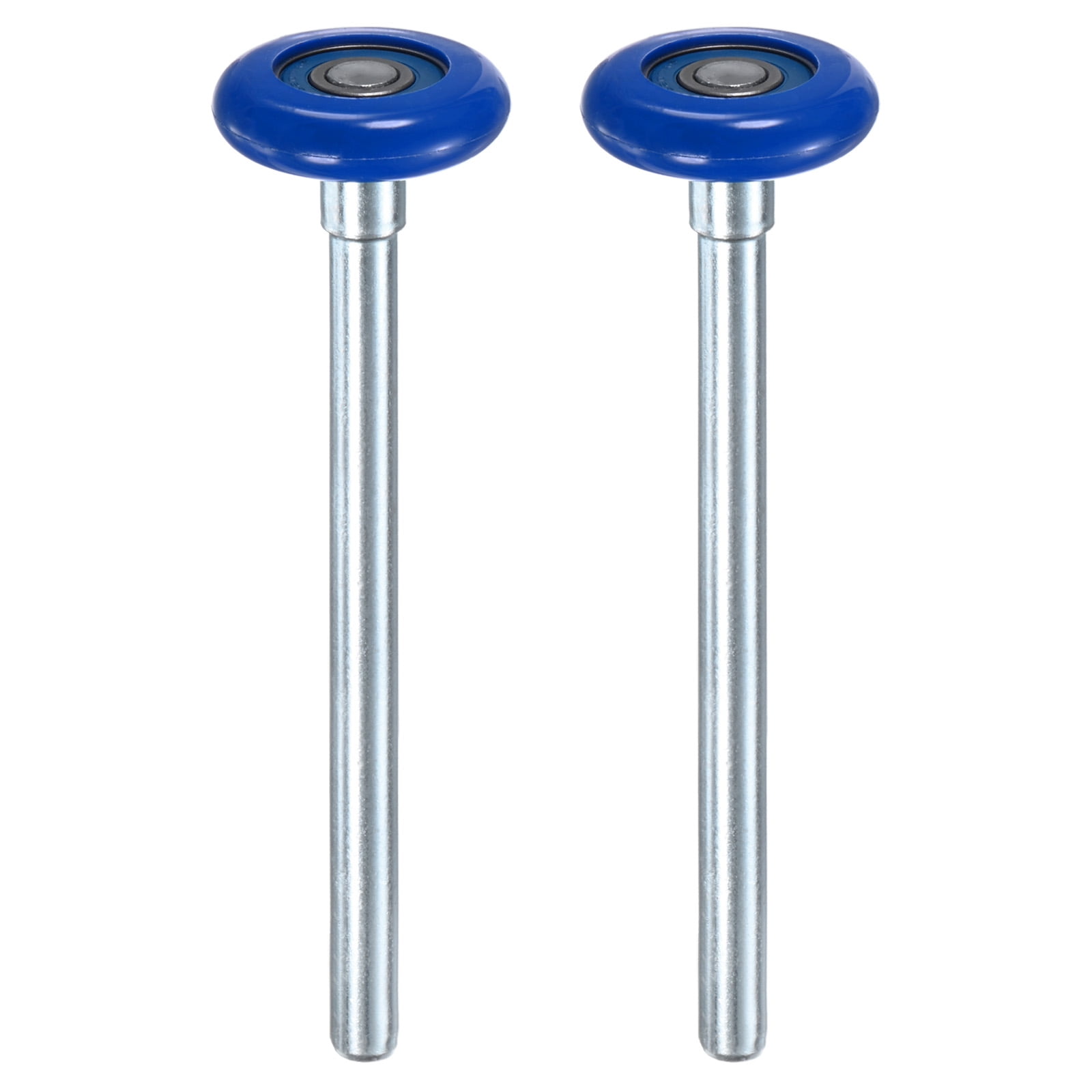 Uxcell 2-Pack Nylon Garage Door Rollers, 1.8" Garage Door Wheels 7 ...