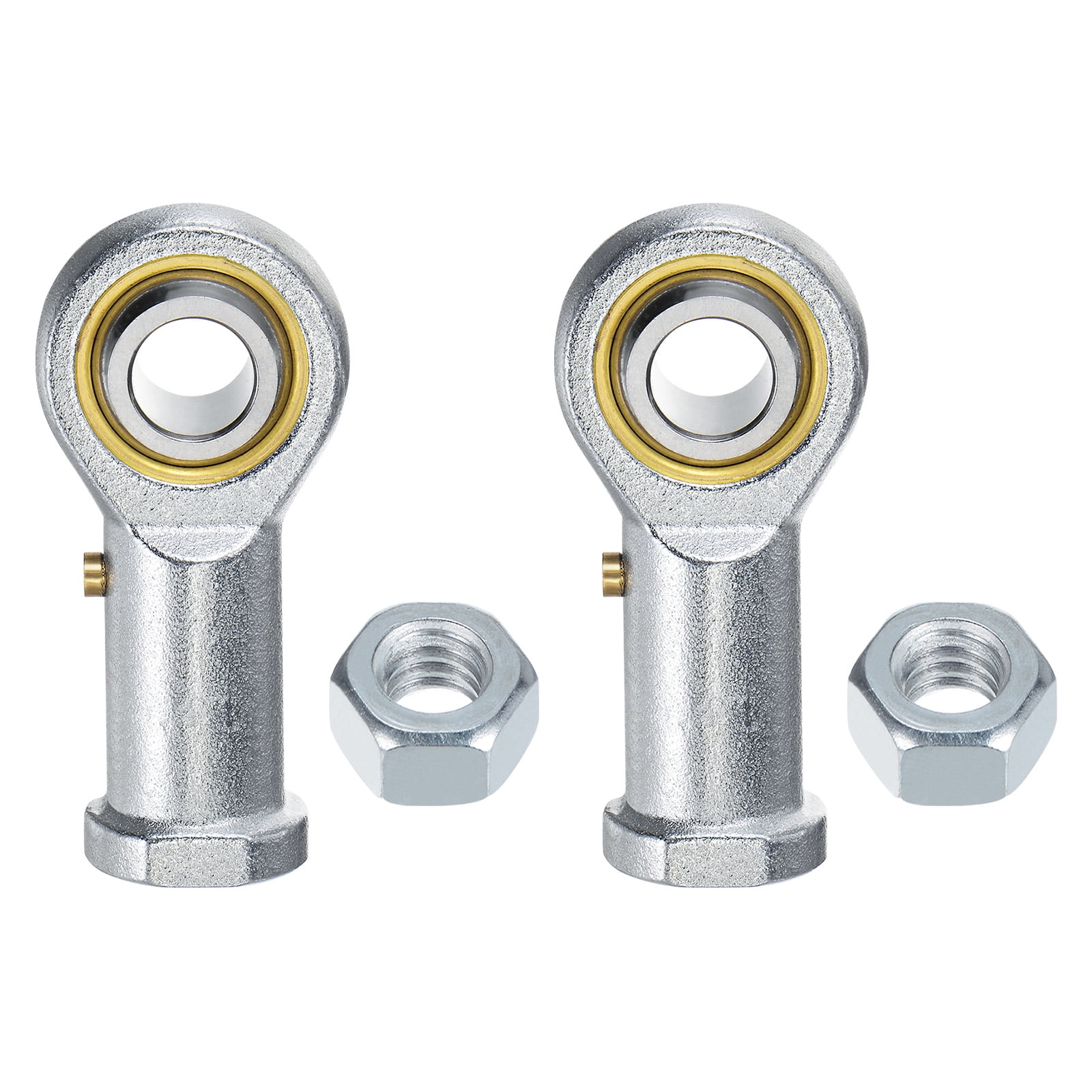 Uxcell 2-Pack PHSB8 Rod End Bearing, 1/2 Inch Bore 1/2-20 Right Thread ...