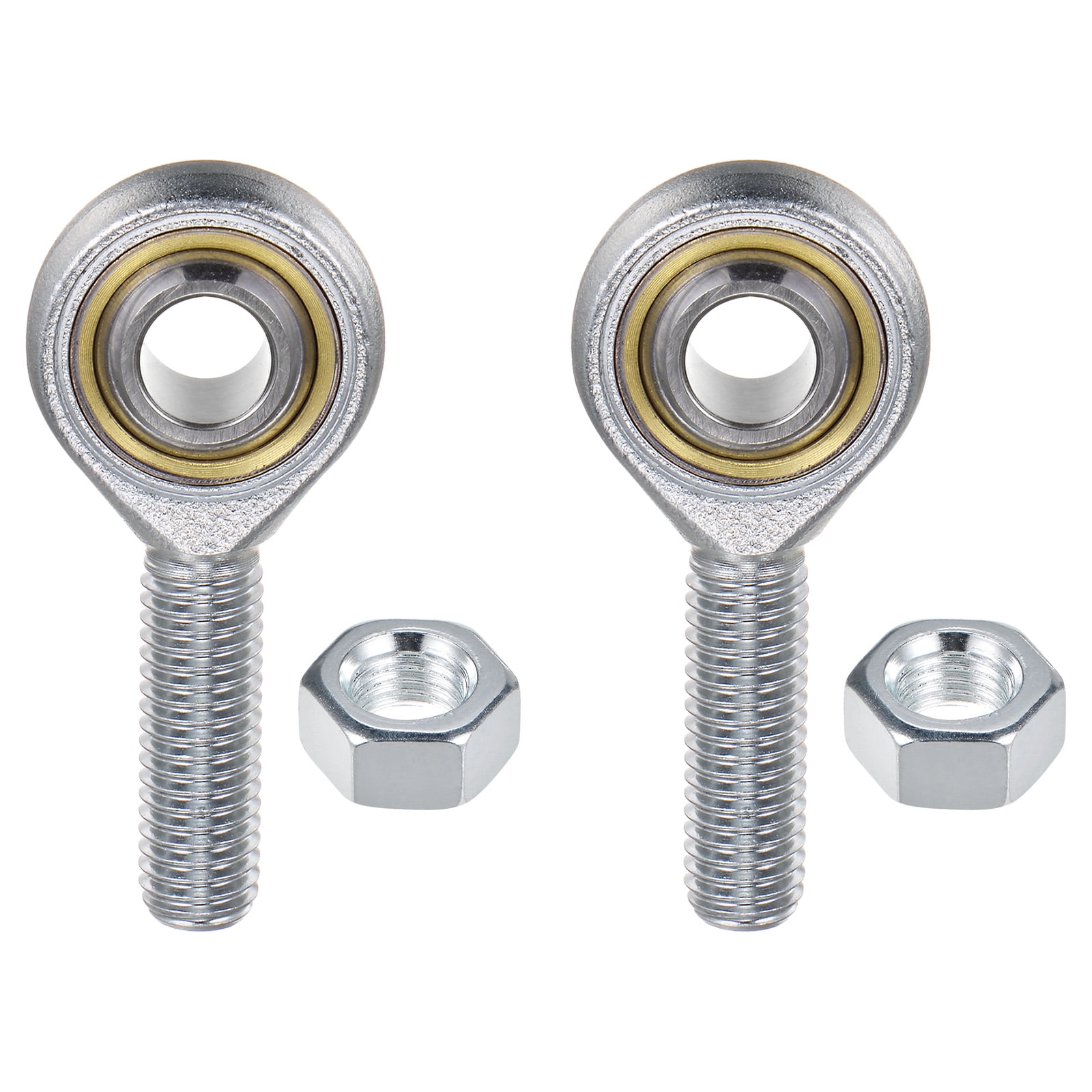 Uxcell 2-Pack POSA10 Rod End Bearing, M10*1.5 Left Thread Male Thread ...