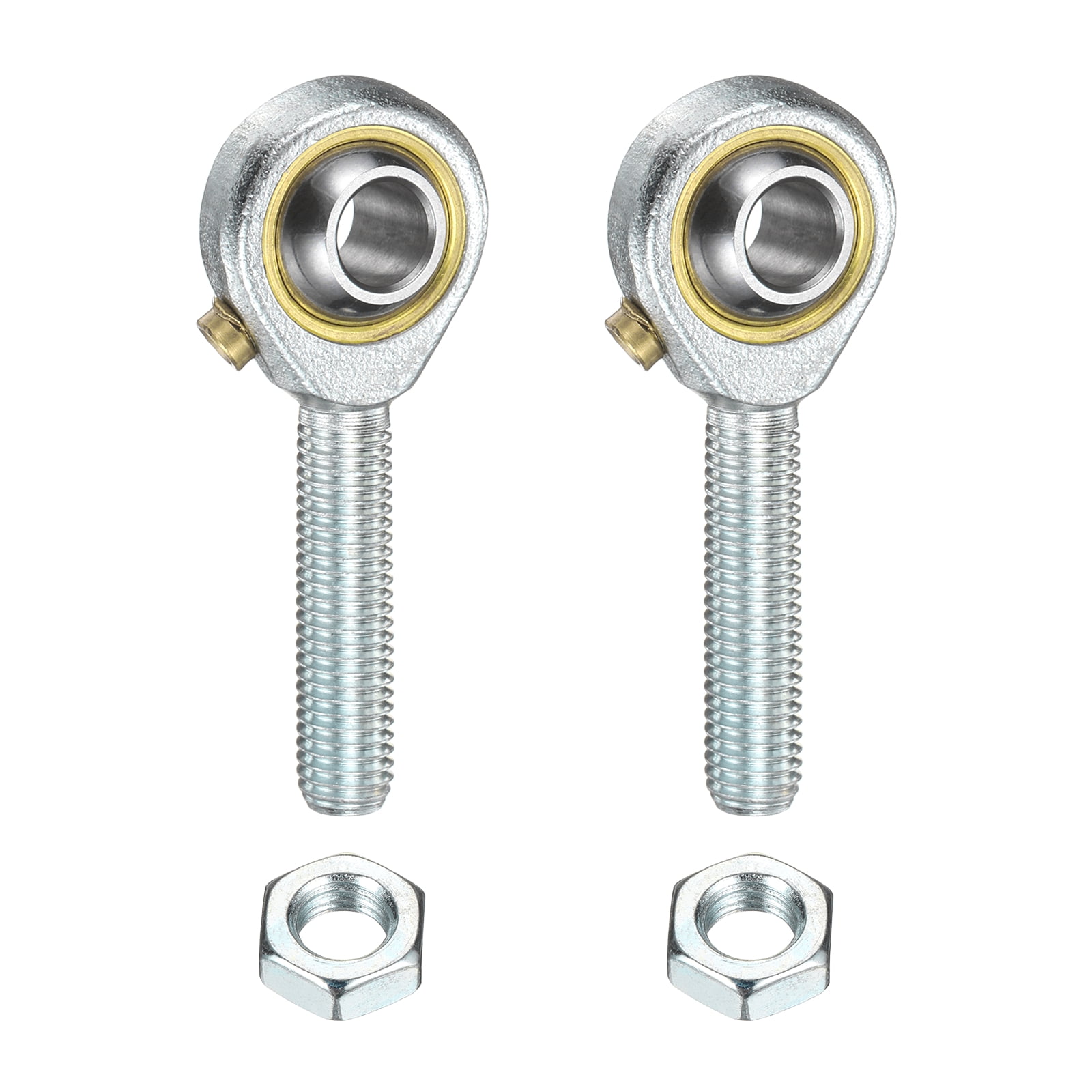 Uxcell 2 Pack POSB5L 5/16 Inch Male Rod End Bearing, 5/16-24 UNF Left ...
