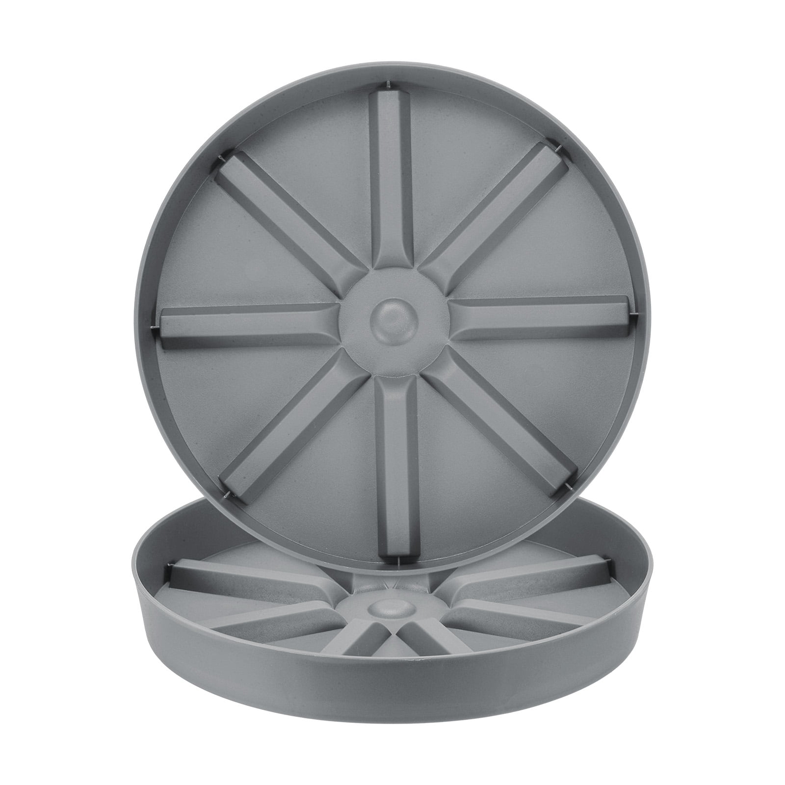 Uxcell 2-Pack Plant Saucer, 10 Inch Thicker Anti-Rot Root Plastic Plant ...
