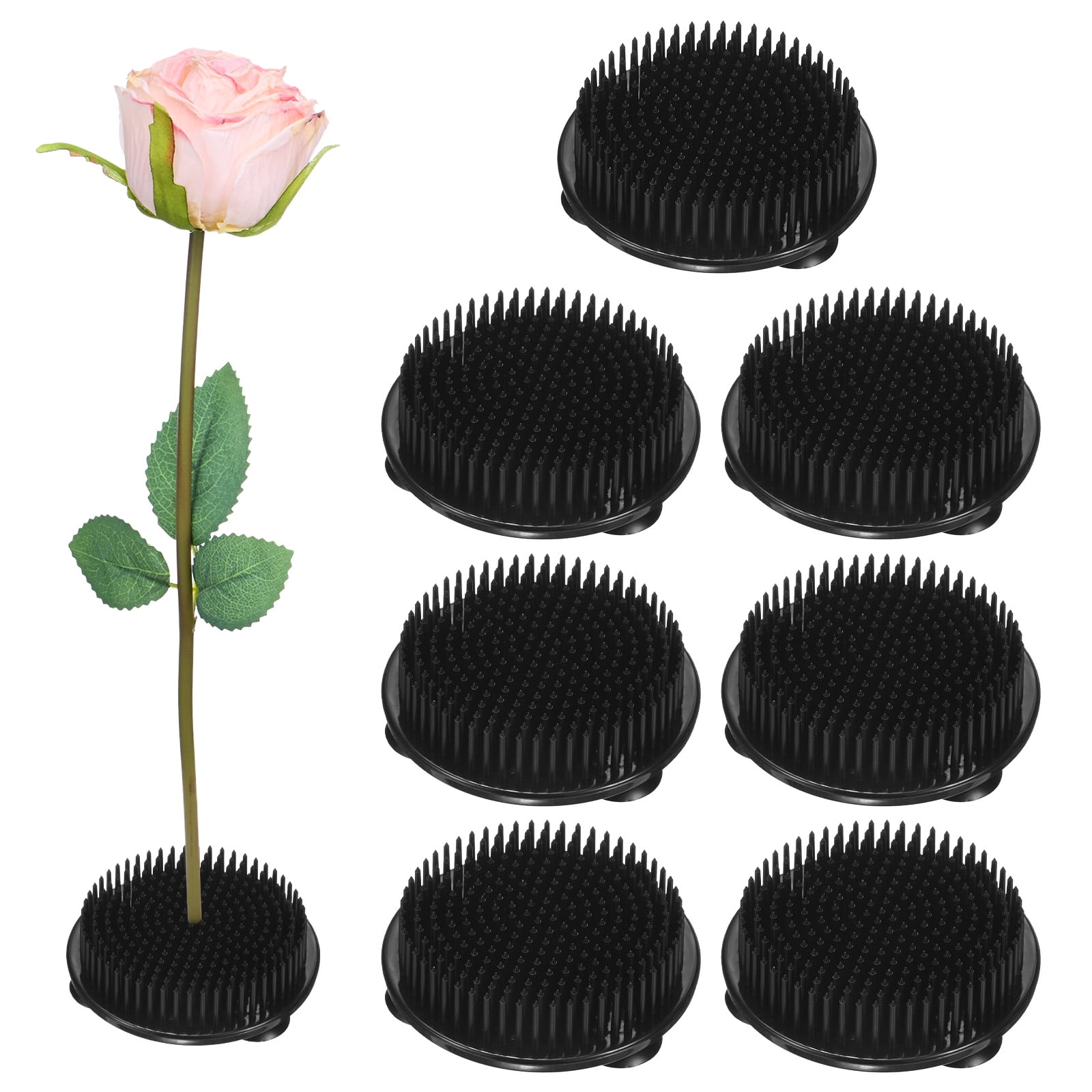 Uxcell 2-Pack Plastic Flower Frog 2.76 Round Flower Pins Flower Frog ...