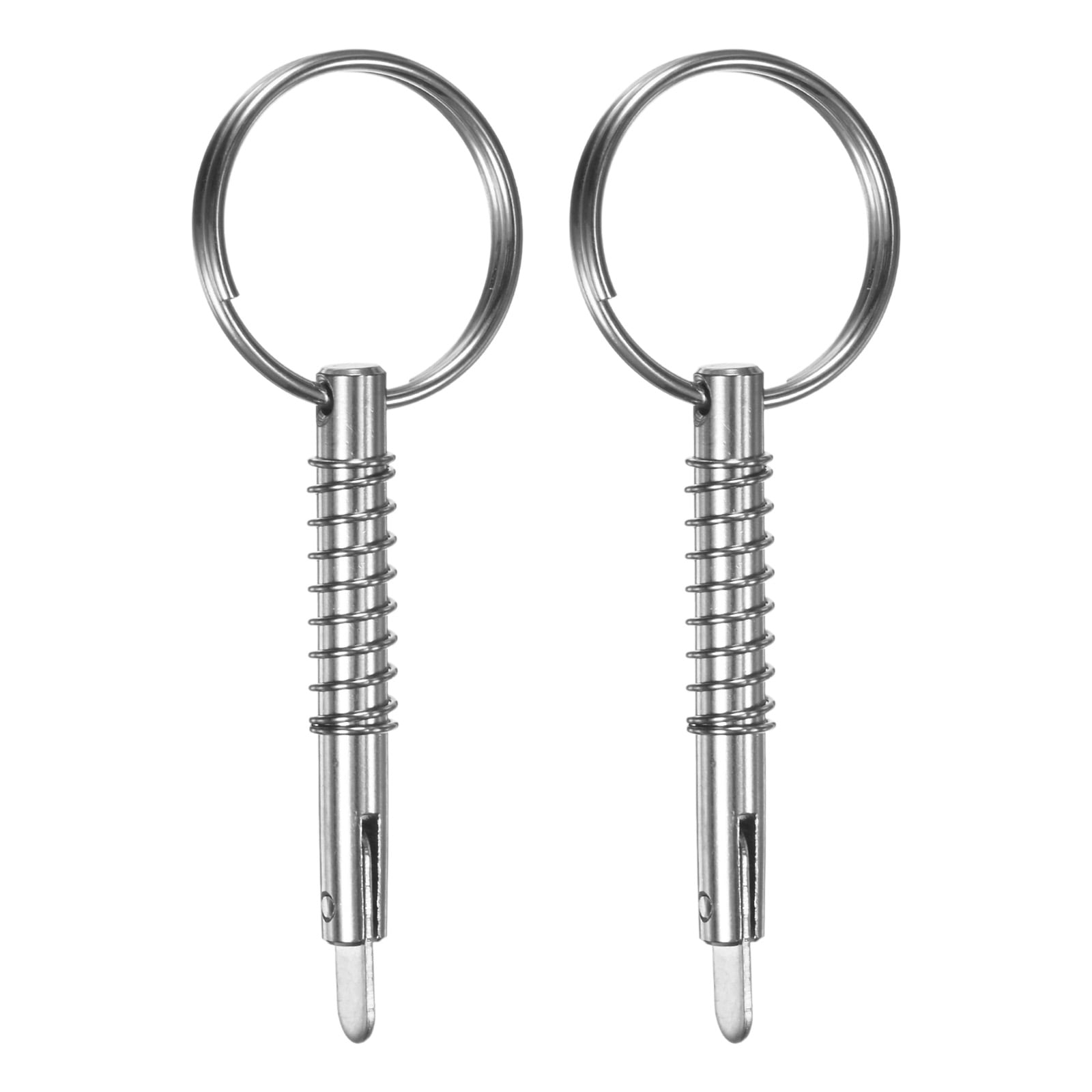 Uxcell 2-Pack Quick Release Pins, 316 Stainless Steel 6.3mm Dia., 41mm ...