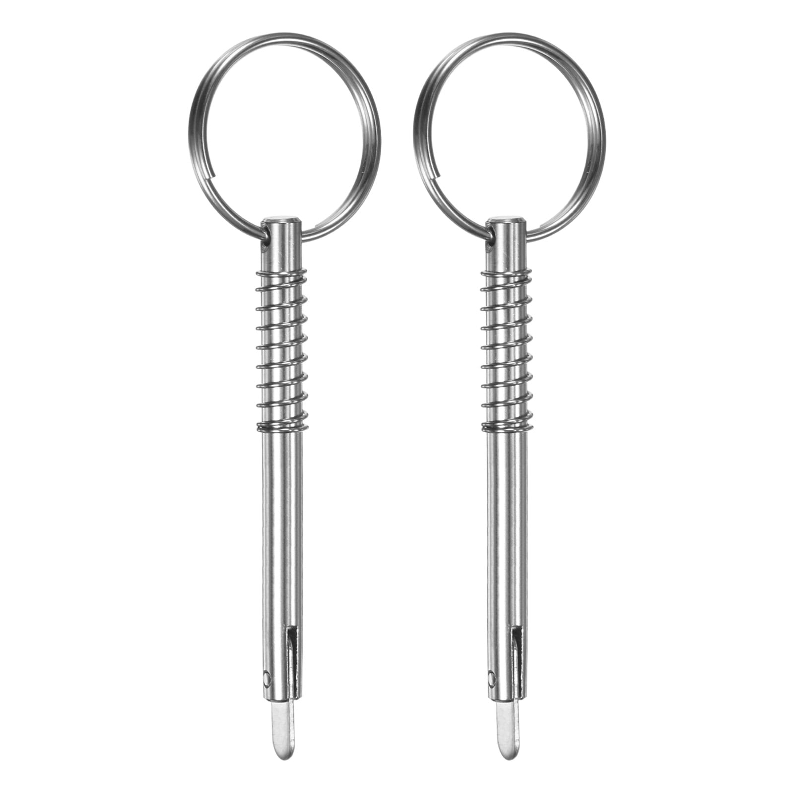 Uxcell 2-Pack Quick Release Pins, 316 Stainless Steel 6.3mm Dia., 65mm ...