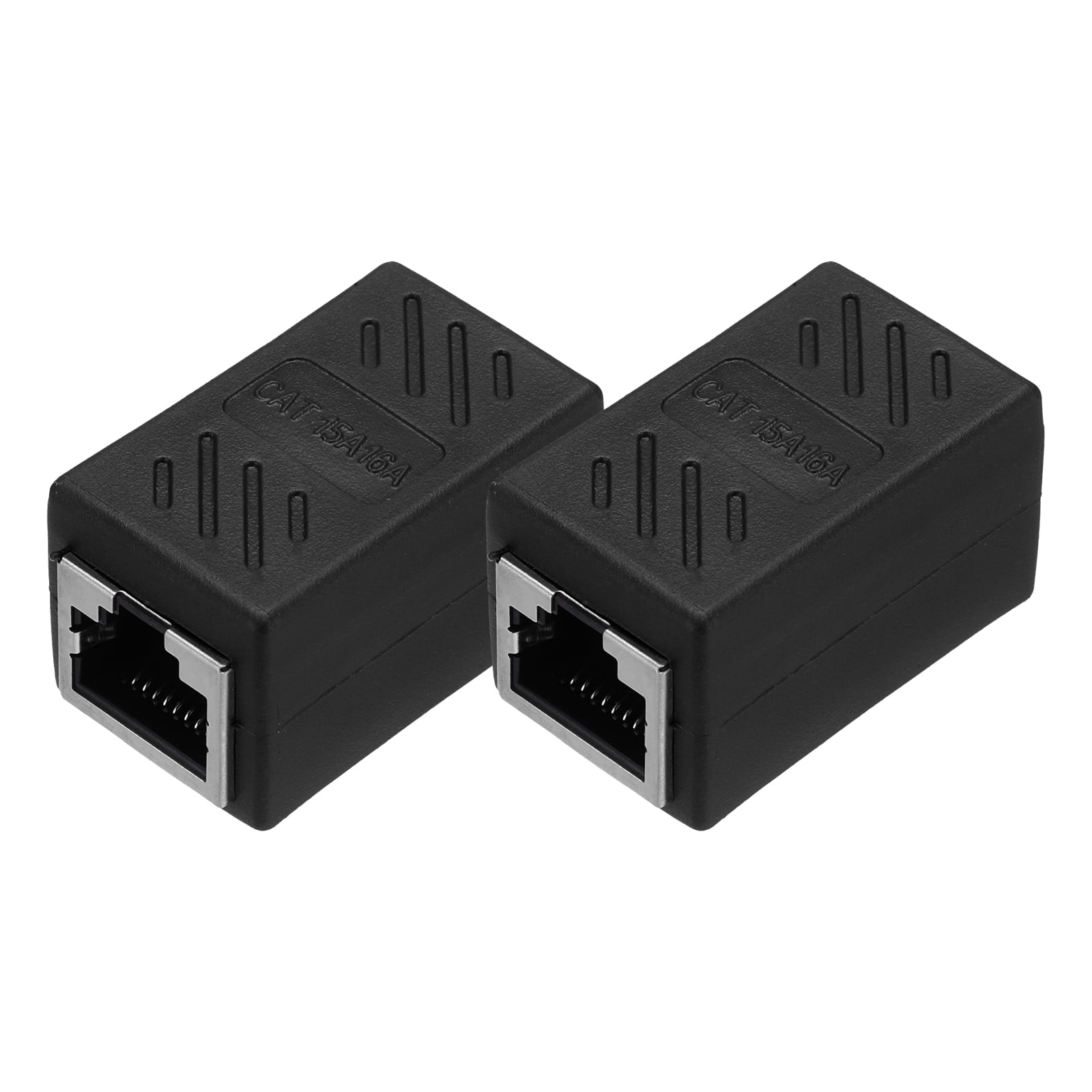 Uxcell 2 Pack RJ45 Ethernet Coupler, Female to Female Cat6 Coupler ...