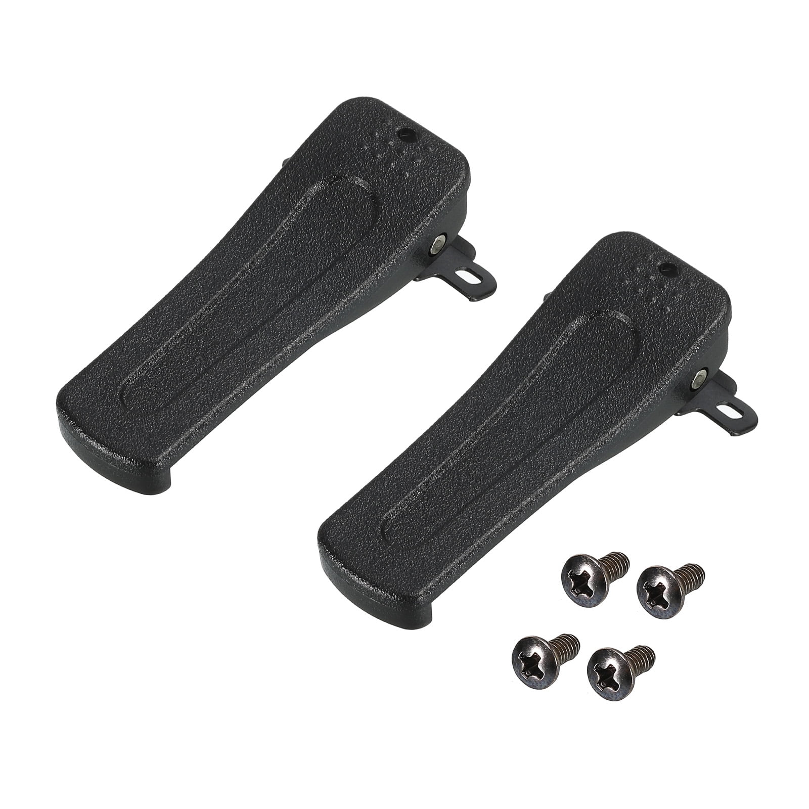 Uxcell 2 Pack Radio Belt Clip Clamp Clinch Hook Bracket for Two Way ...