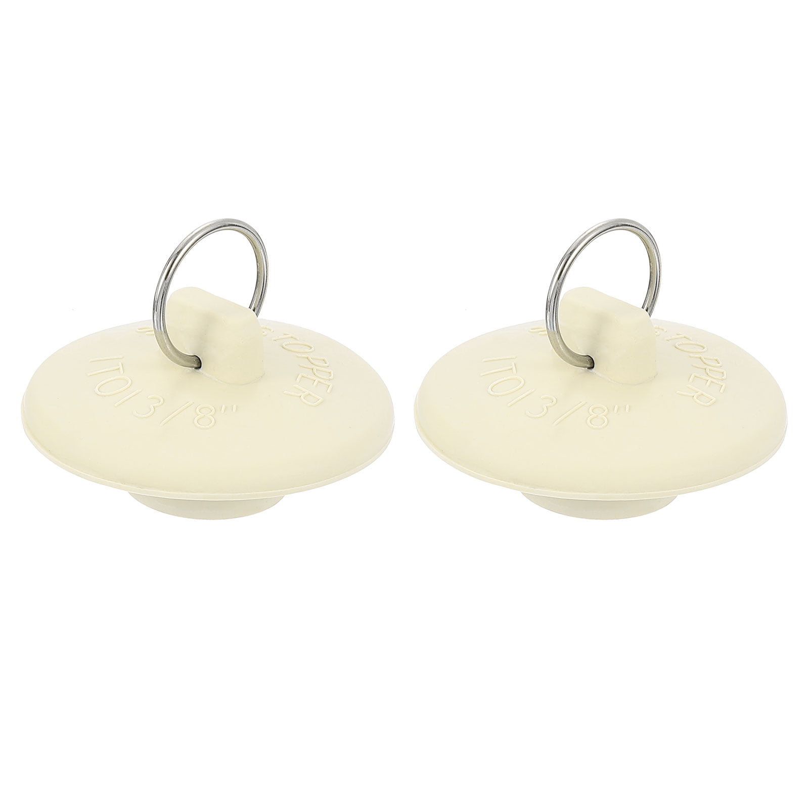 Uxcell 2 Pack Rubber Sink Plug, Bathtub Drain Stopper Fit for 1" to 1-3 ...