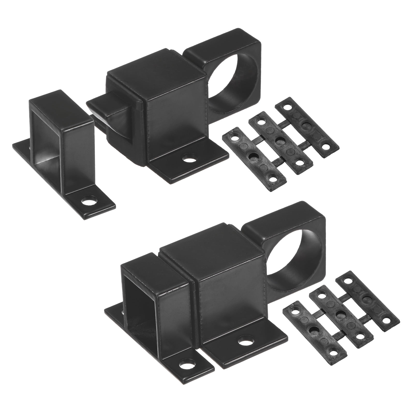 Uxcell 2-Pack Self-Closing Latch Aluminum Alloy Automatic Window ...