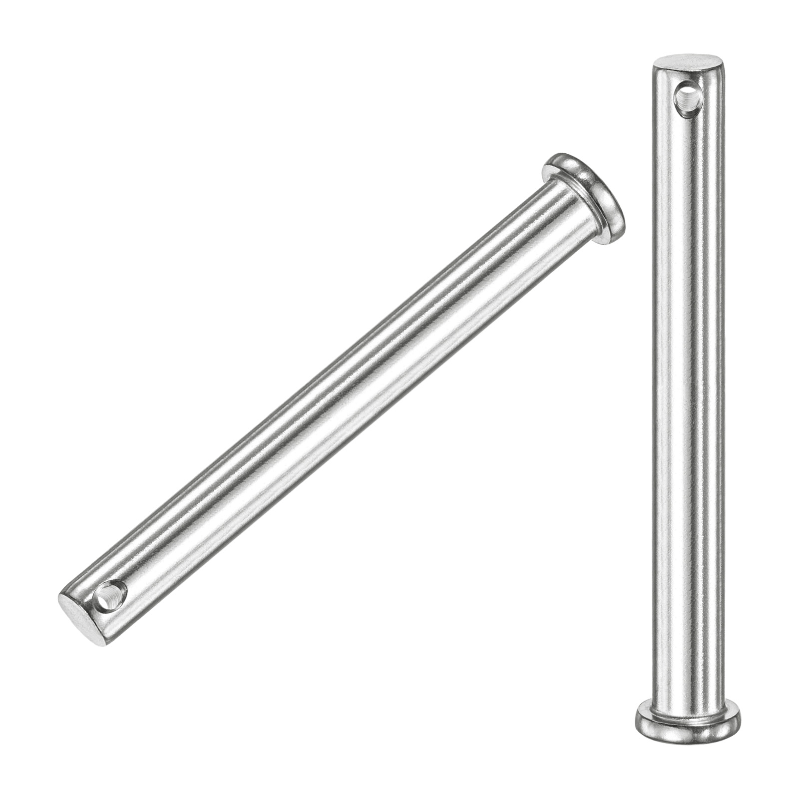 Uxcell 2-Pack Single Hole Clevis Pins, M10 x 110mm 304 Stainless Steel ...