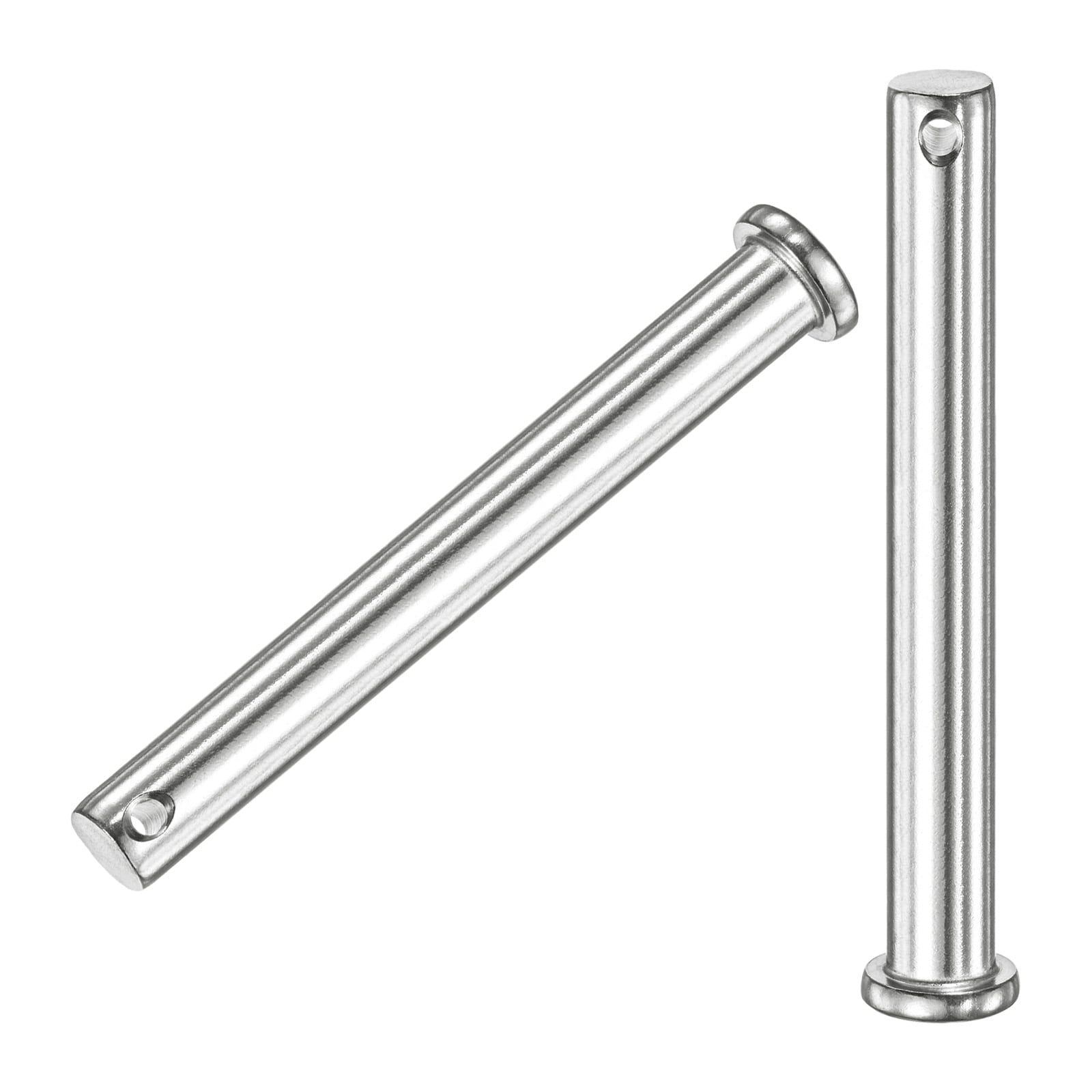 Uxcell 2-Pack Single Hole Clevis Pins, M10 x 90mm 304 Stainless Steel ...