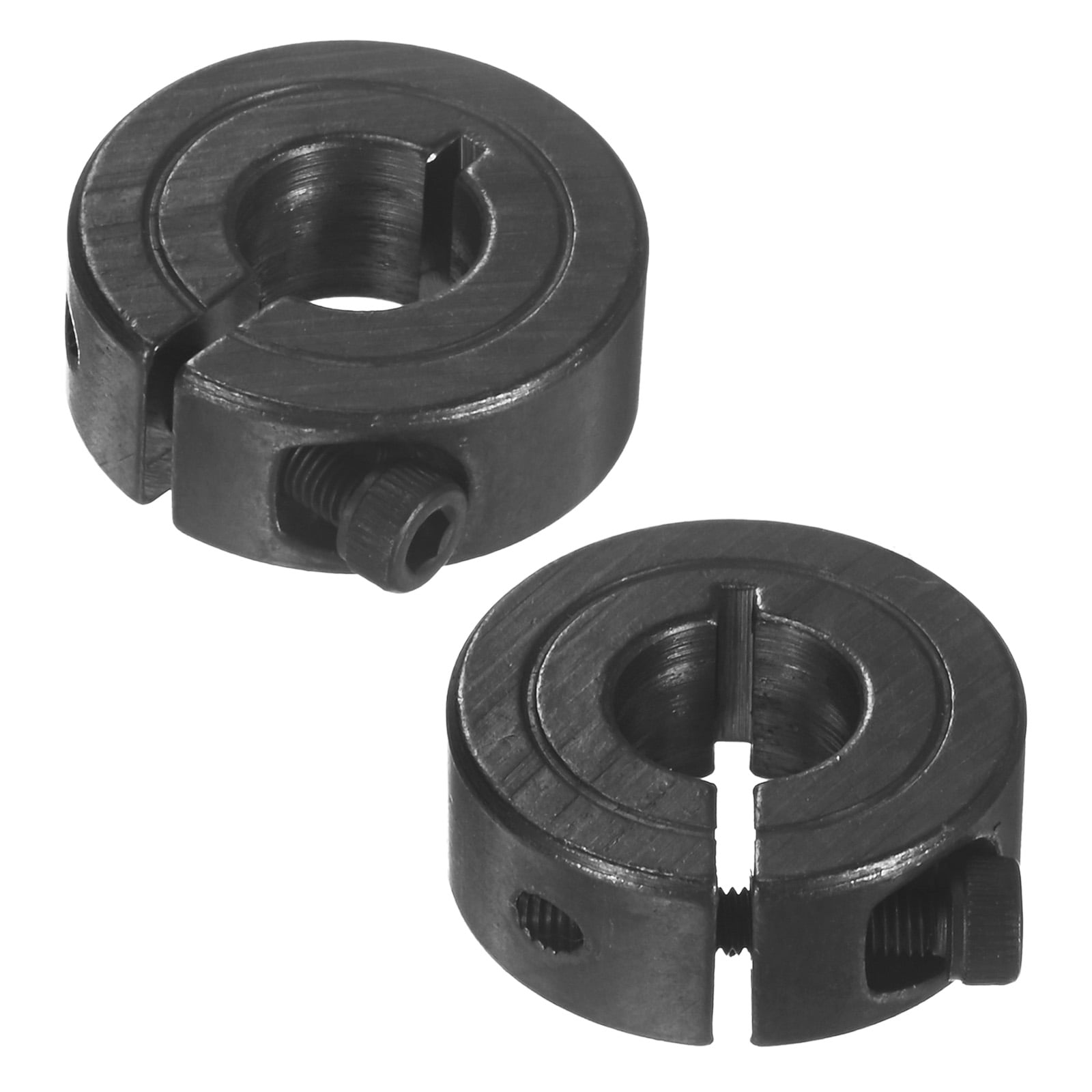 Uxcell 2-Pack Single Split Shaft Collar 10mm Bore 24mm OD, 9mm ...