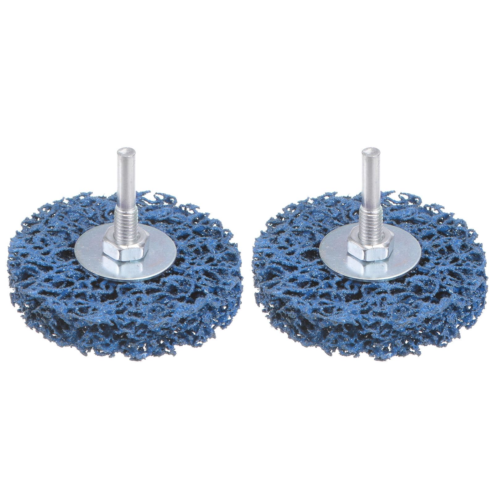 Uxcell 2 Pack Strip Wheel Stripping Wheels 3"x1/2"x1/4" Shaft for Angle ...
