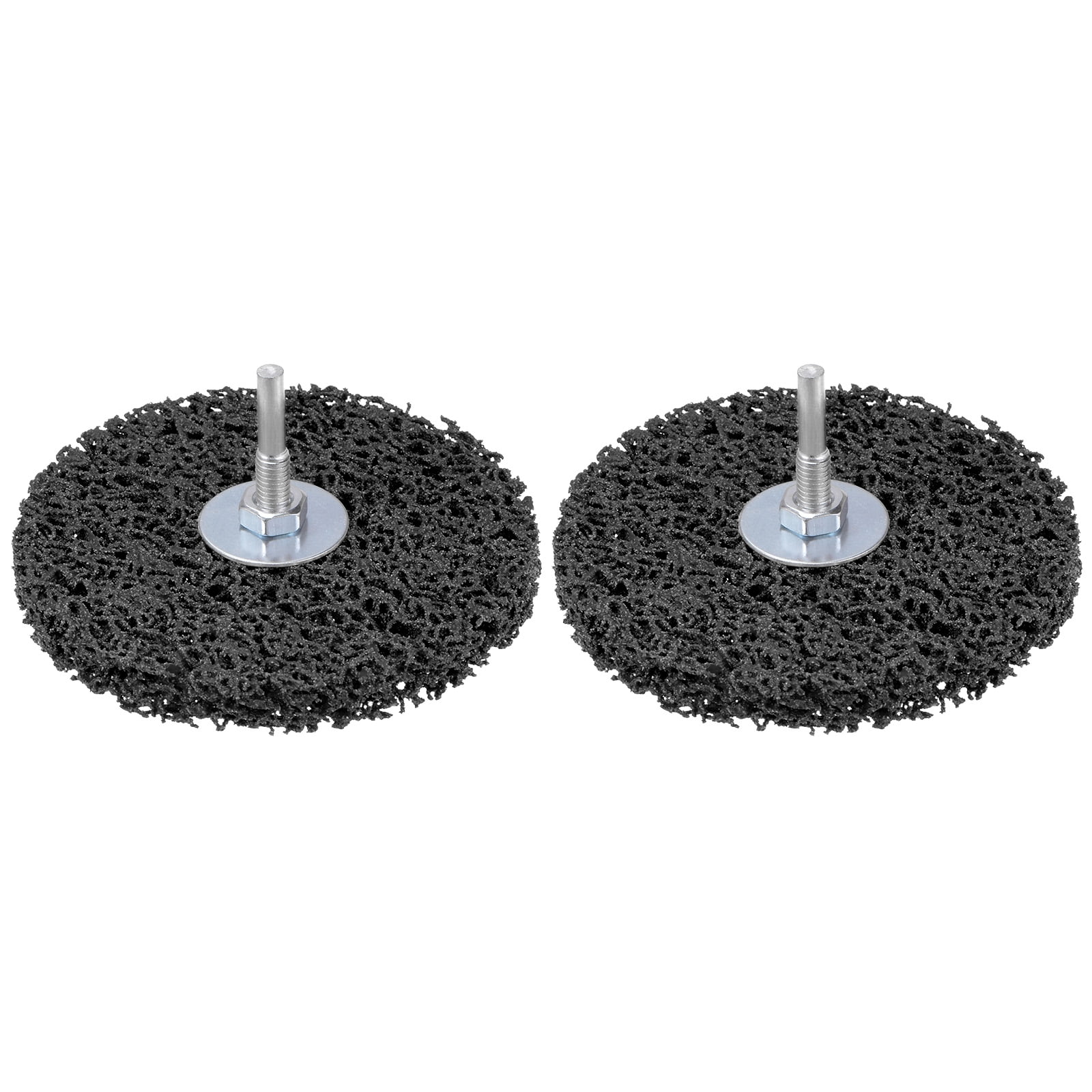 Uxcell 2 Pack Strip Wheel Stripping Wheels 4.5"x1/2"x1/4" Shaft for ...