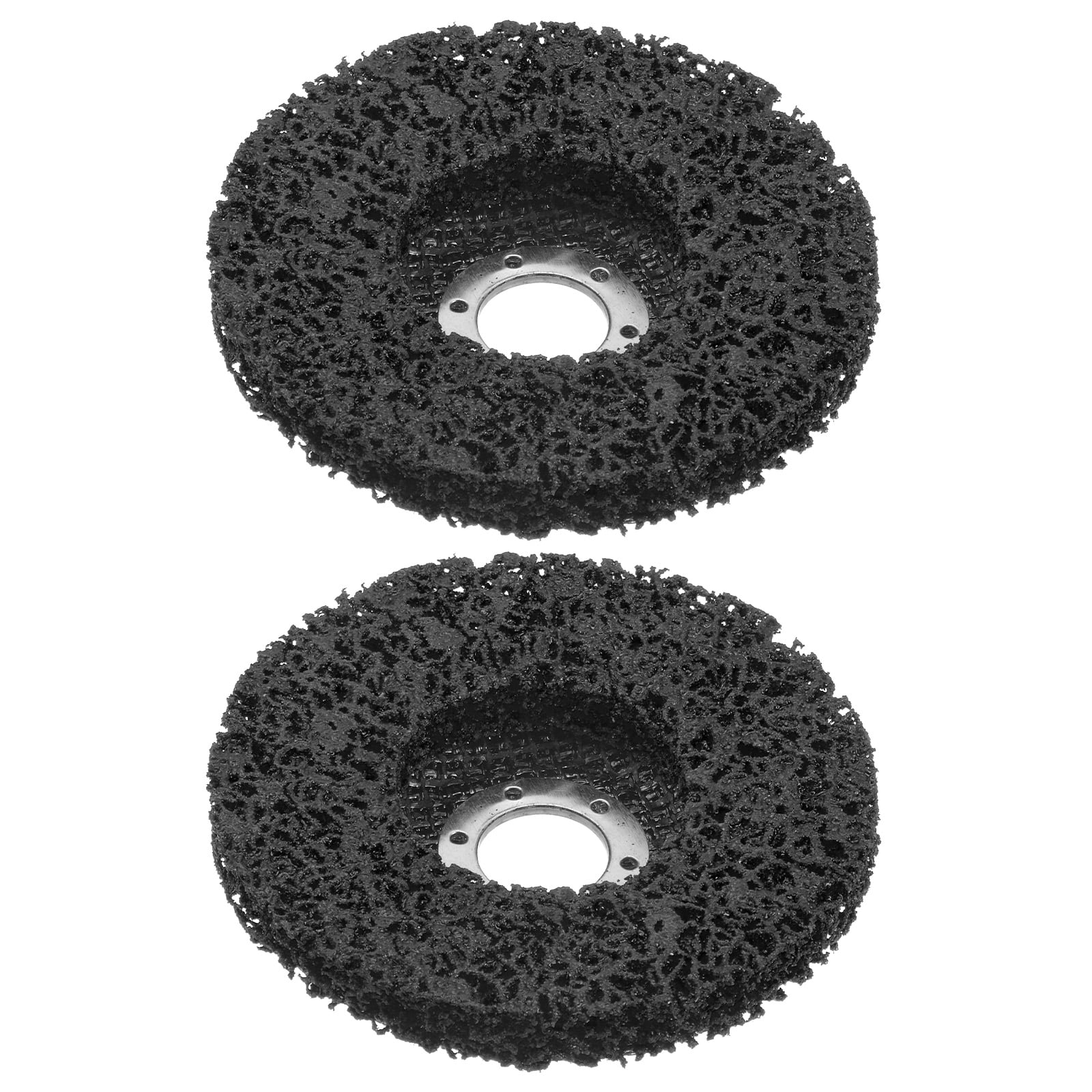 Uxcell 2 Pack Strip Wheel Stripping Wheels 4.5"x7/8" for Angle Black ...