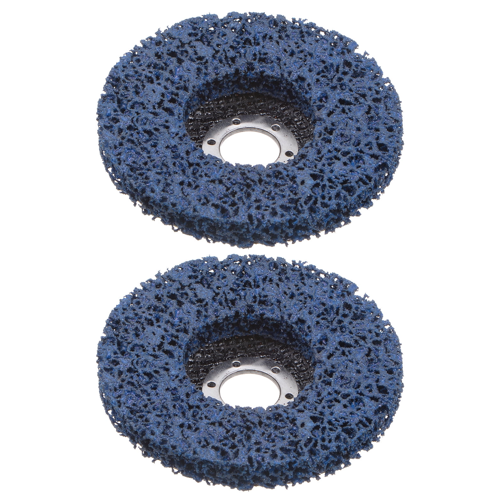 Uxcell 2 Pack Strip Wheel Stripping Wheels 4.5"x7/8" for Angle Blue ...