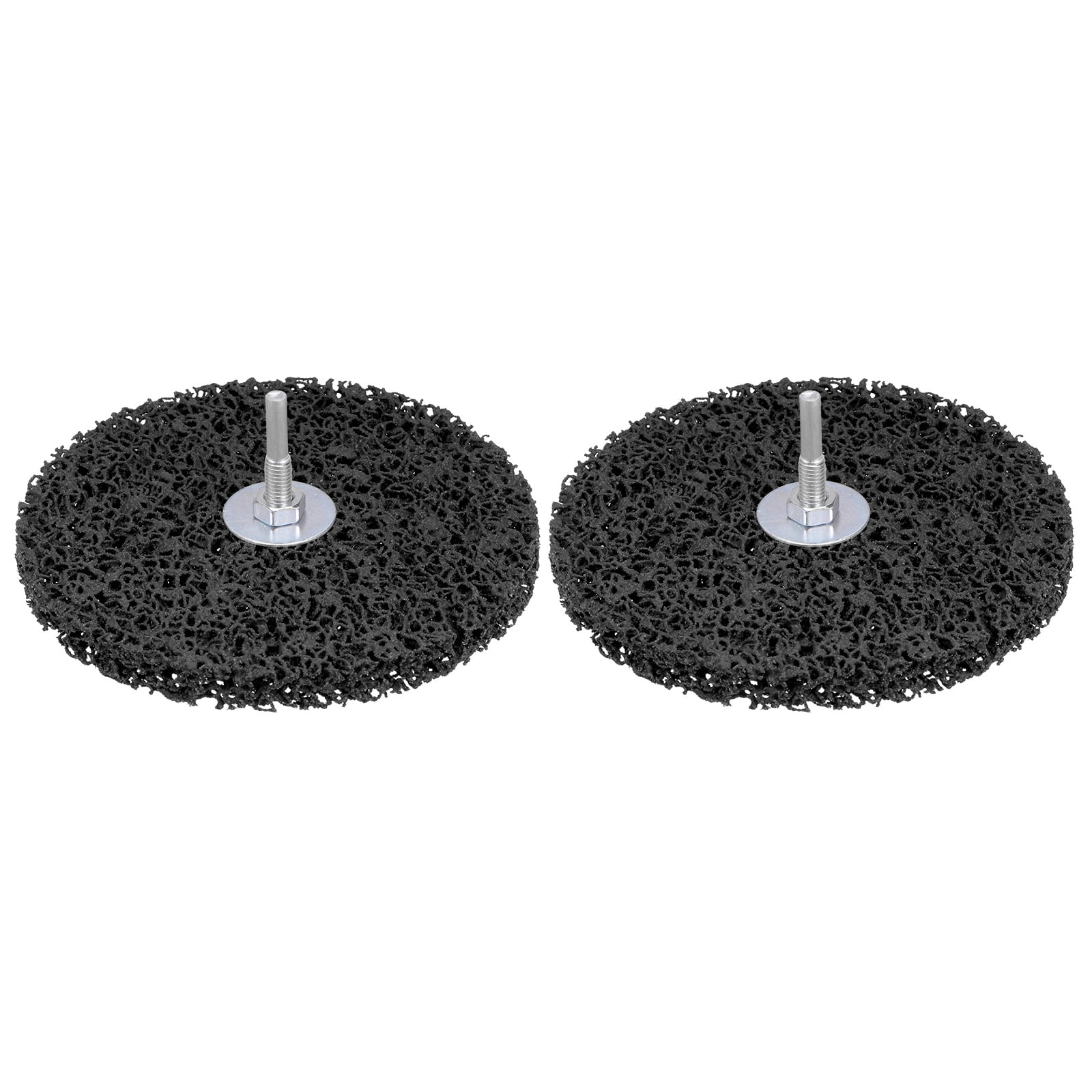 Uxcell 2 Pack Strip Wheel Stripping Wheels 6"x1/2"x1/4" Shaft for Angle ...