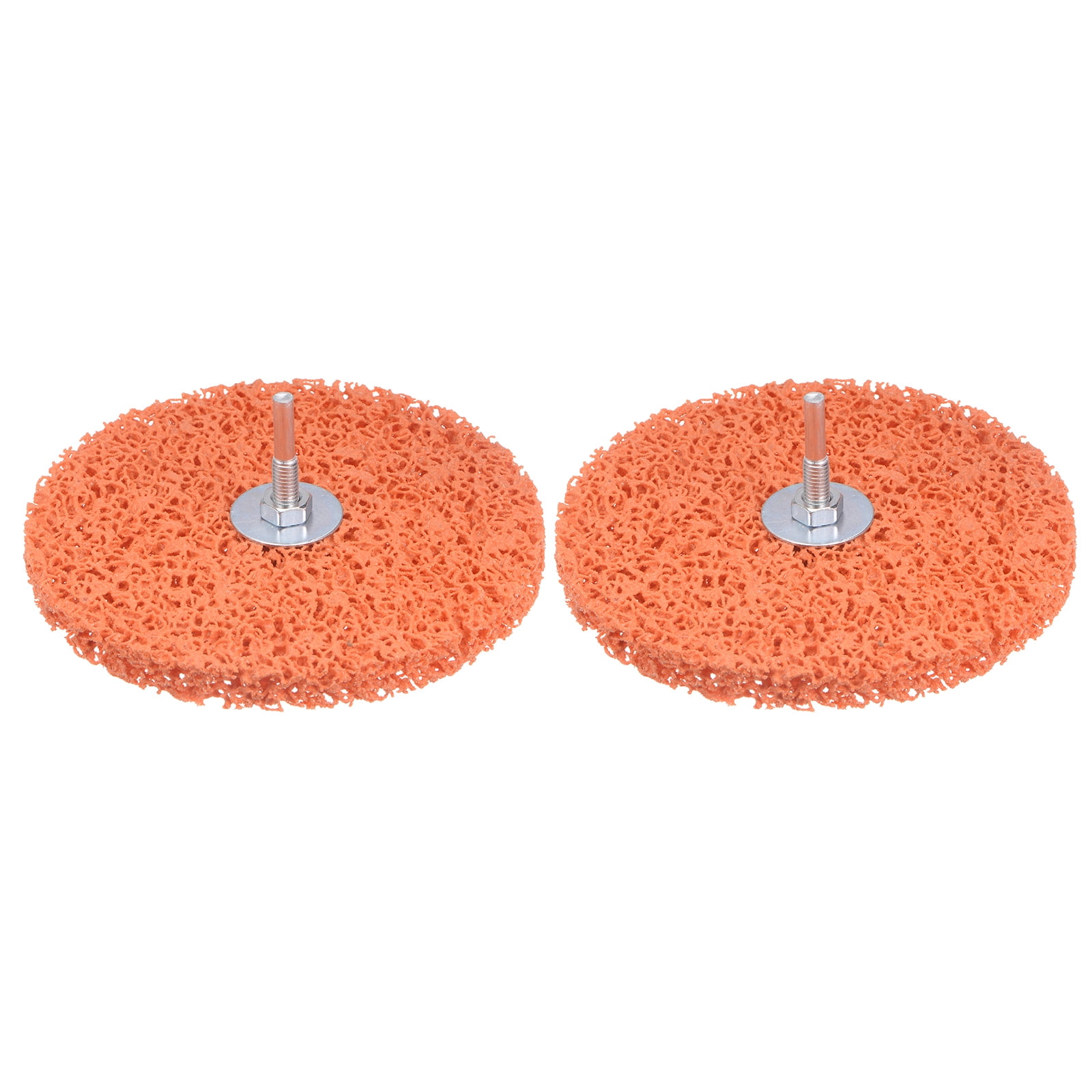 Uxcell 2 Pack Strip Wheel Stripping Wheels 6"x1/2"x1/4" Shaft for Angle ...