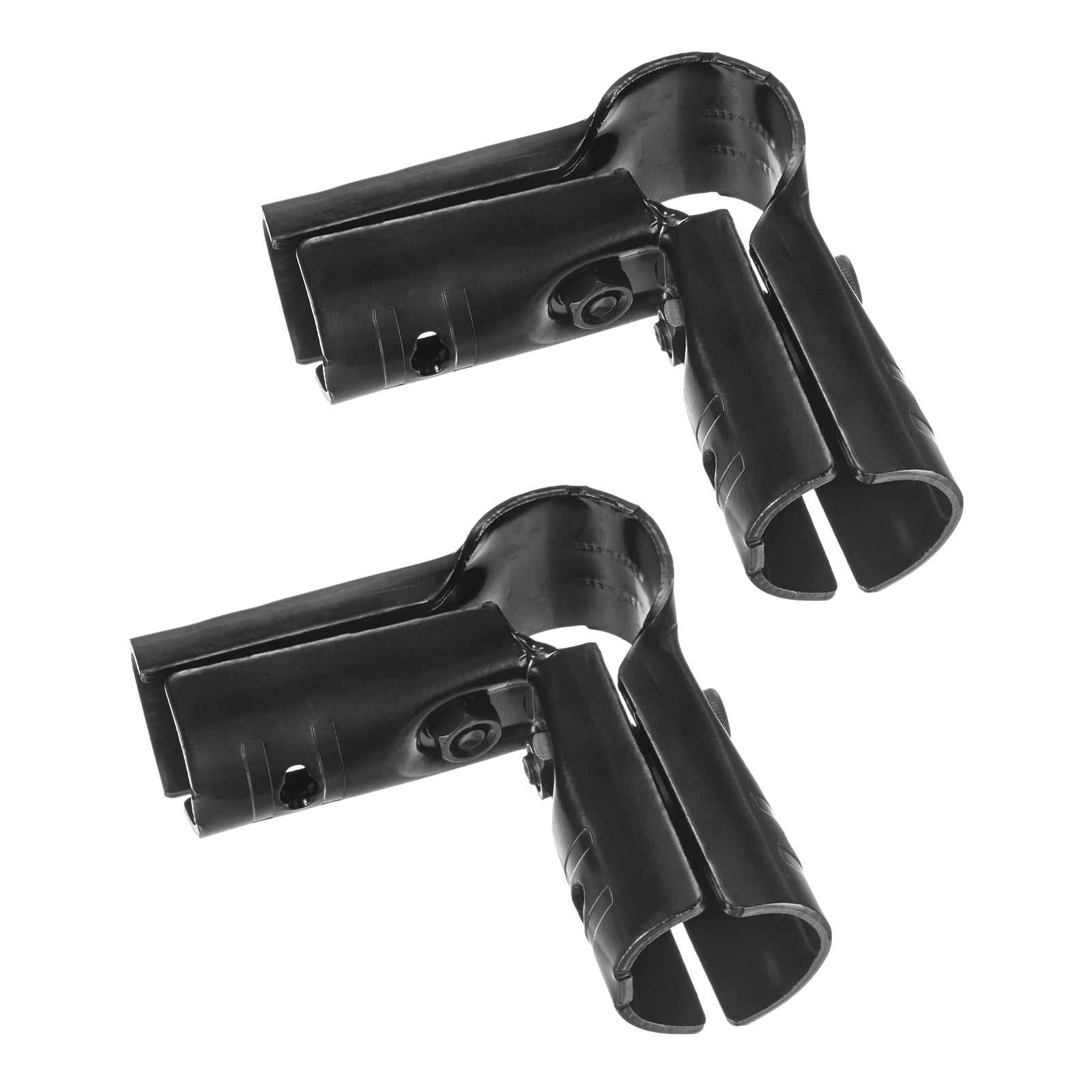 Uxcell 2-Pack Structural Pipe Connector, 90 Degree 3 Way Pipe Clamp ...