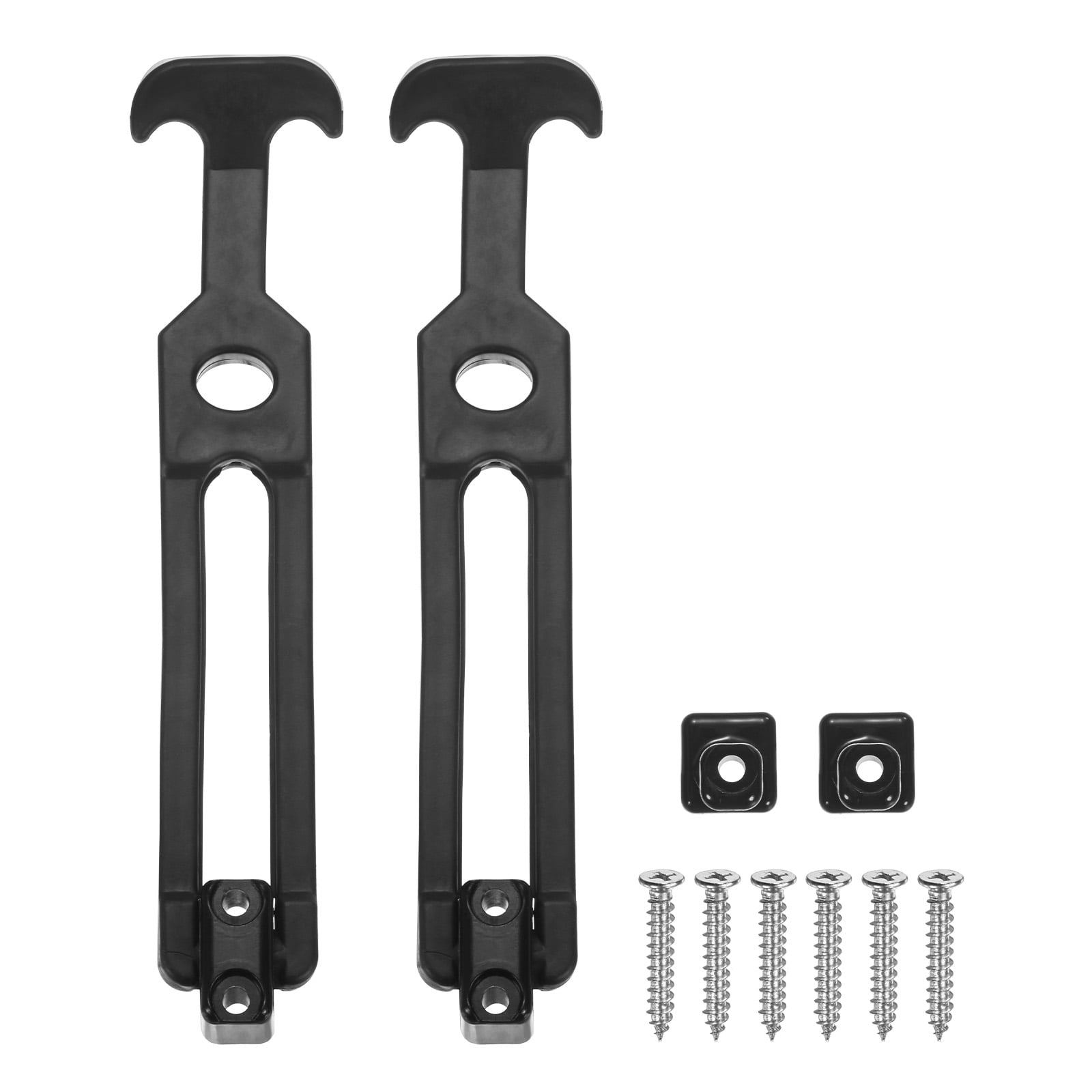 Uxcell 2-Pack T-Handle Rubber Flexible Draw Latches 7.5" Flexible T ...
