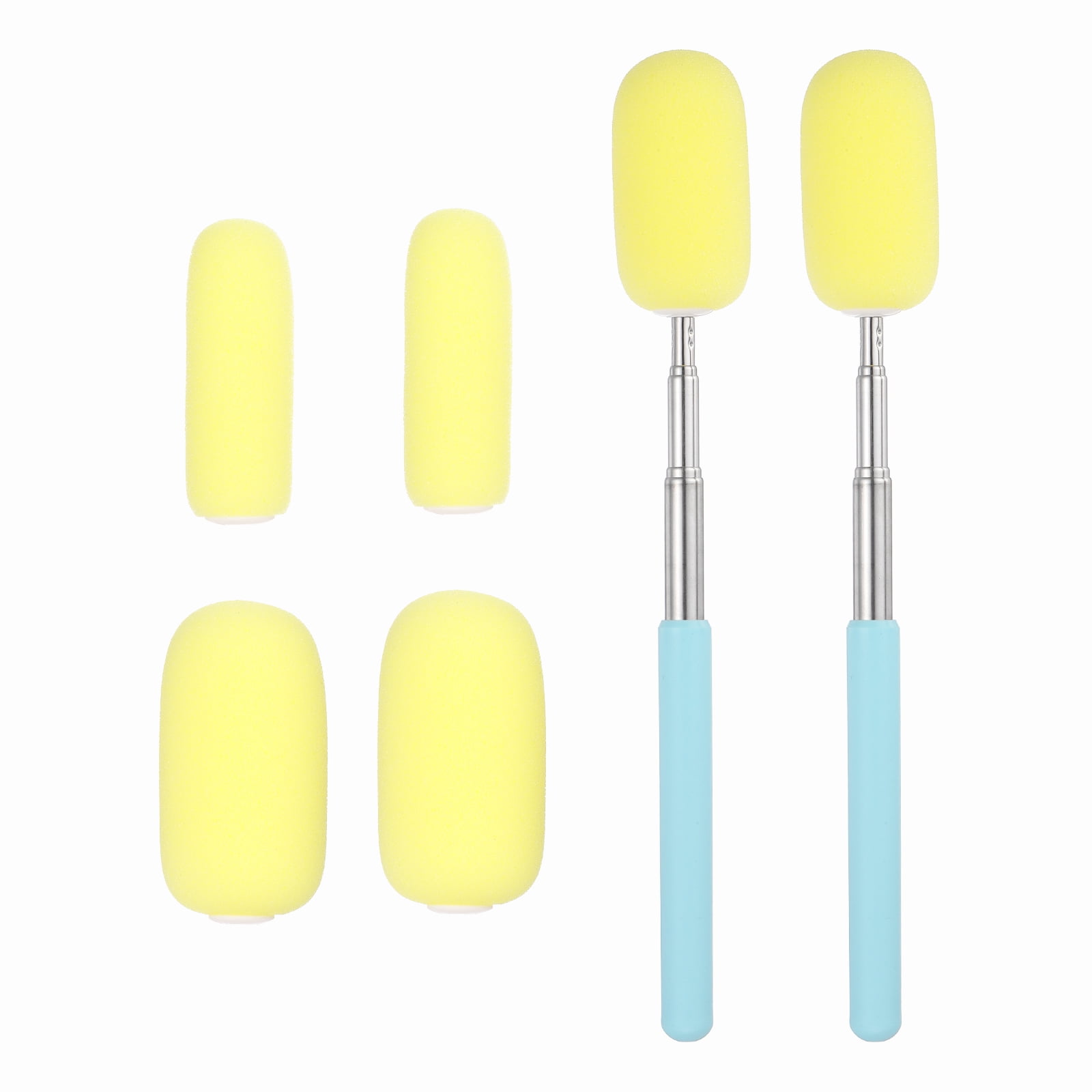 Uxcell 2 Pack Telescoping Sponge Stick for Pottery, 27 Inch Length ...