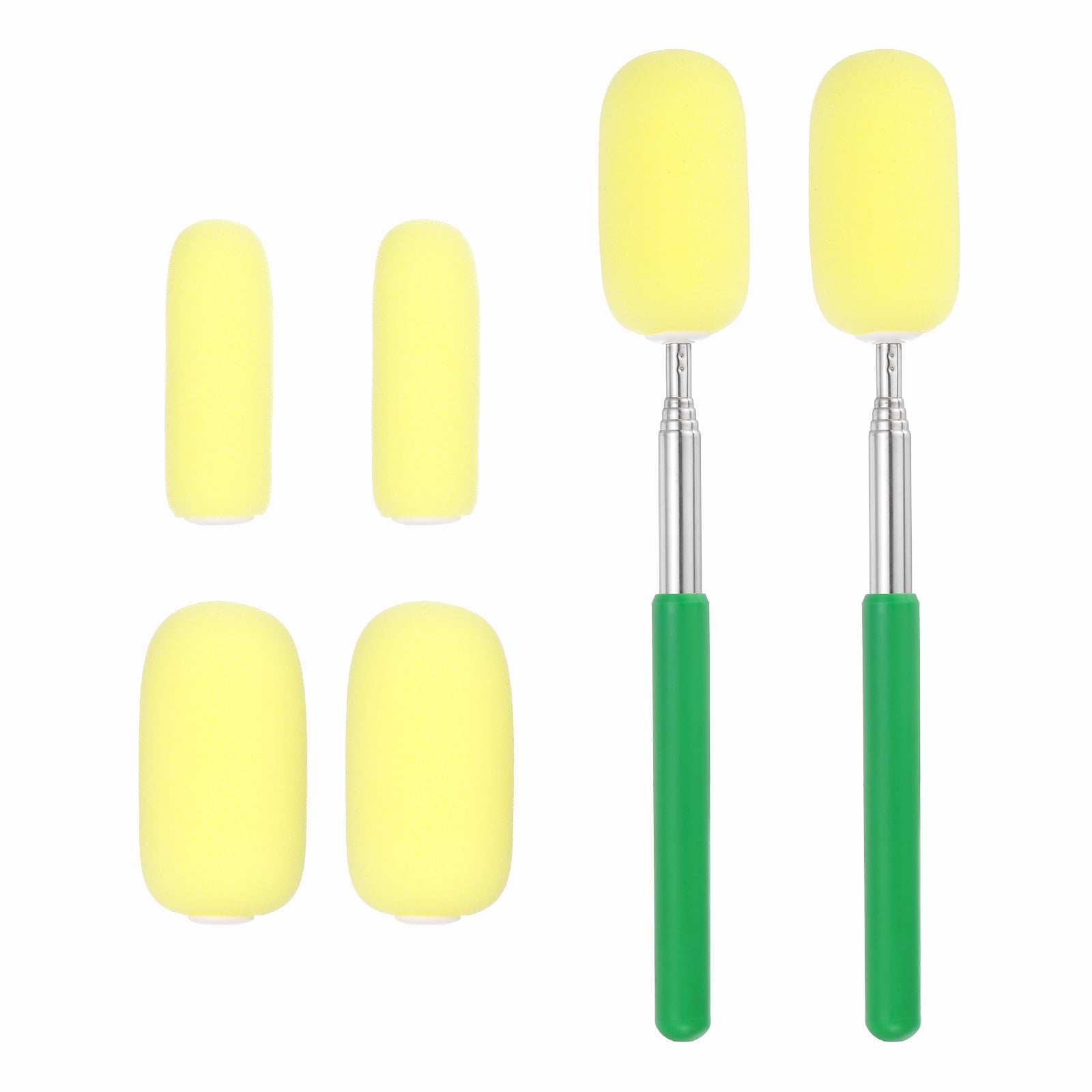 Uxcell 2 Pack Telescoping Sponge Stick for Pottery, 27 Inch Length ...