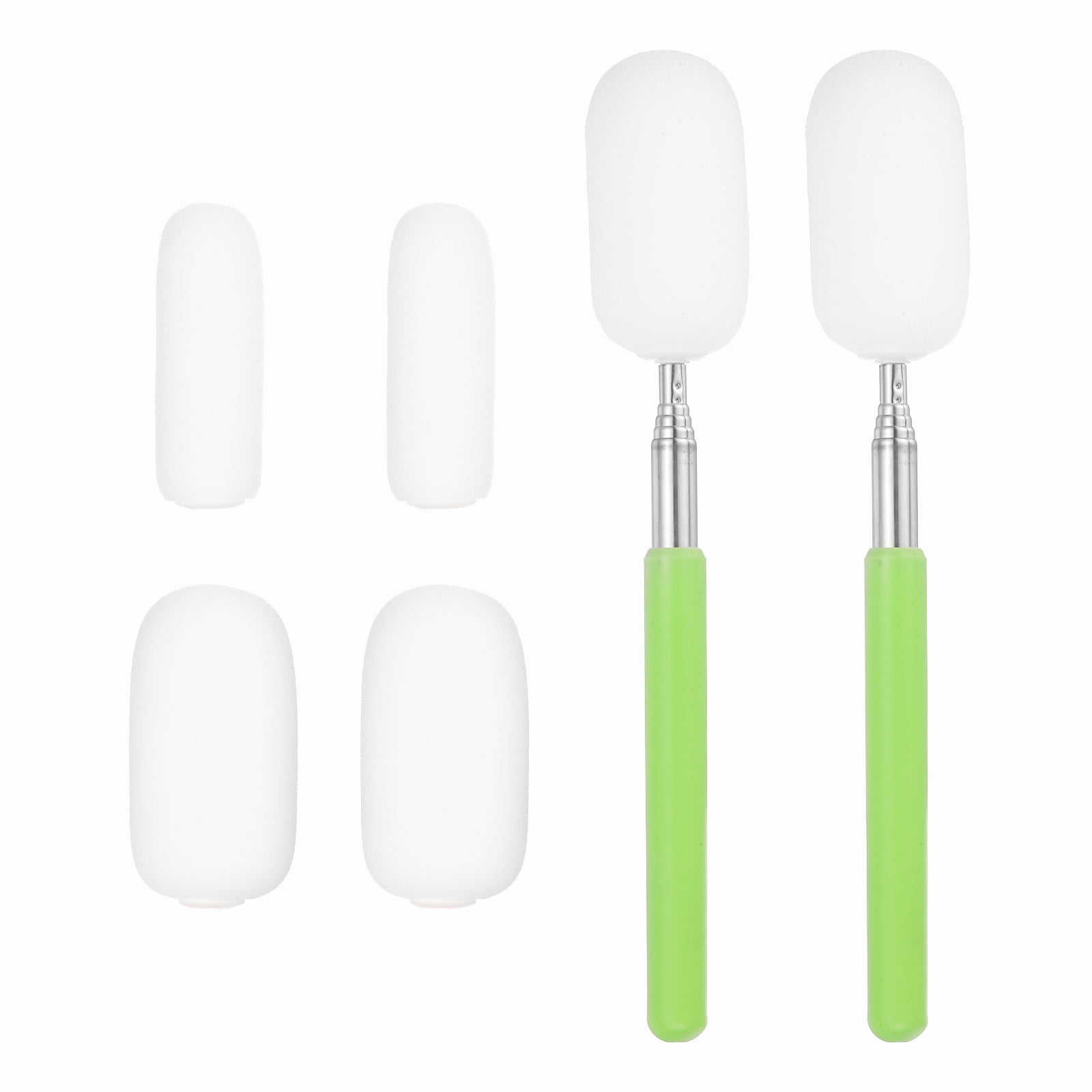Uxcell 2 Pack Telescoping Sponge Stick for Pottery, 27 Inch Length ...