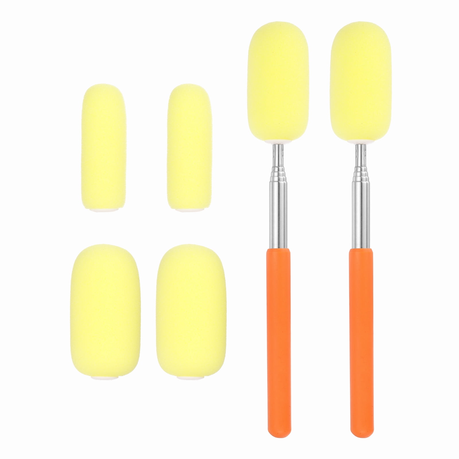 Uxcell 2 Pack Telescoping Sponge Stick for Pottery, 27 Inch Length ...
