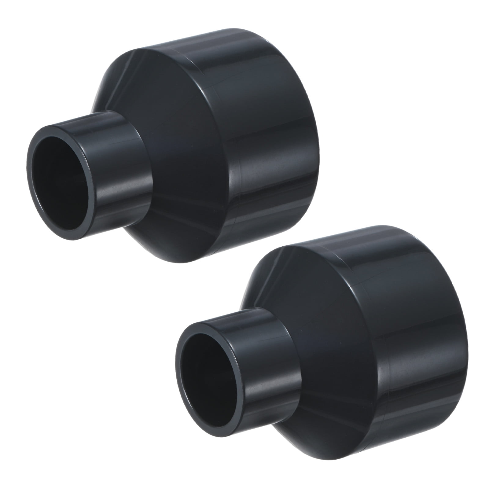Uxcell 2-Pack UPVC Reducer Pipe Fitting, DN40*20 Reducing Coupling ...