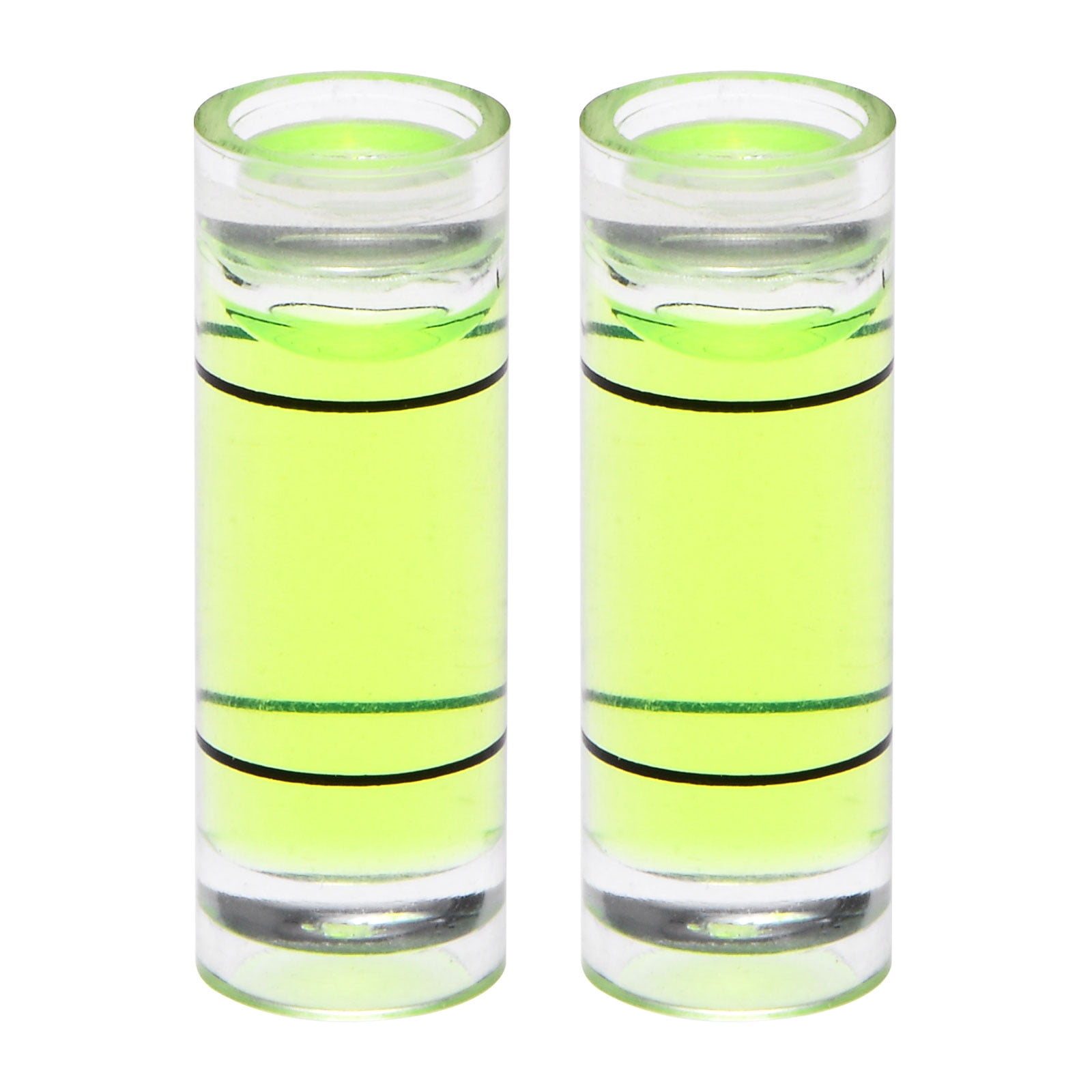 Uxcell 2 Packs Cylindrical Bubble Level 8x23mm Mini Bullseye Spirit ...