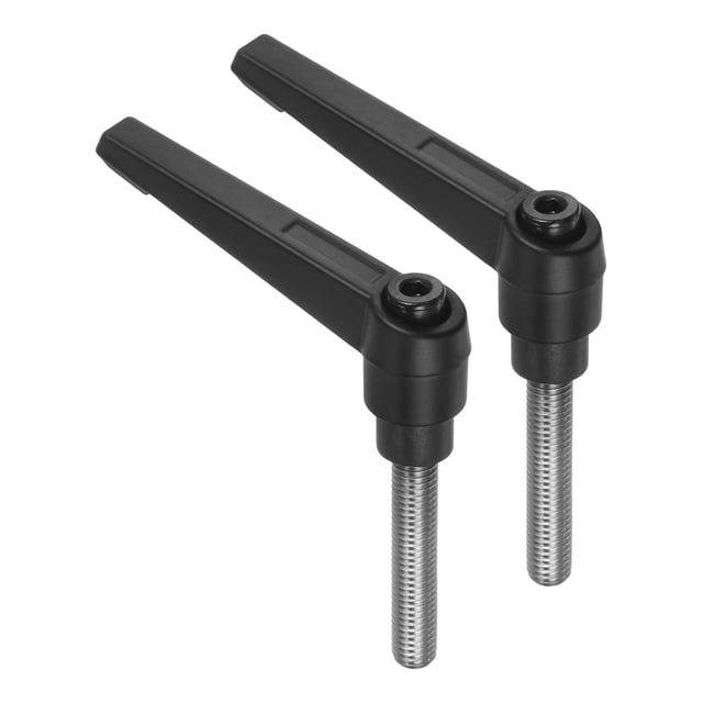 Uxcell 2 Packs M8 x 40mm 304 Stainless Steel Male Thread Adjustable ...