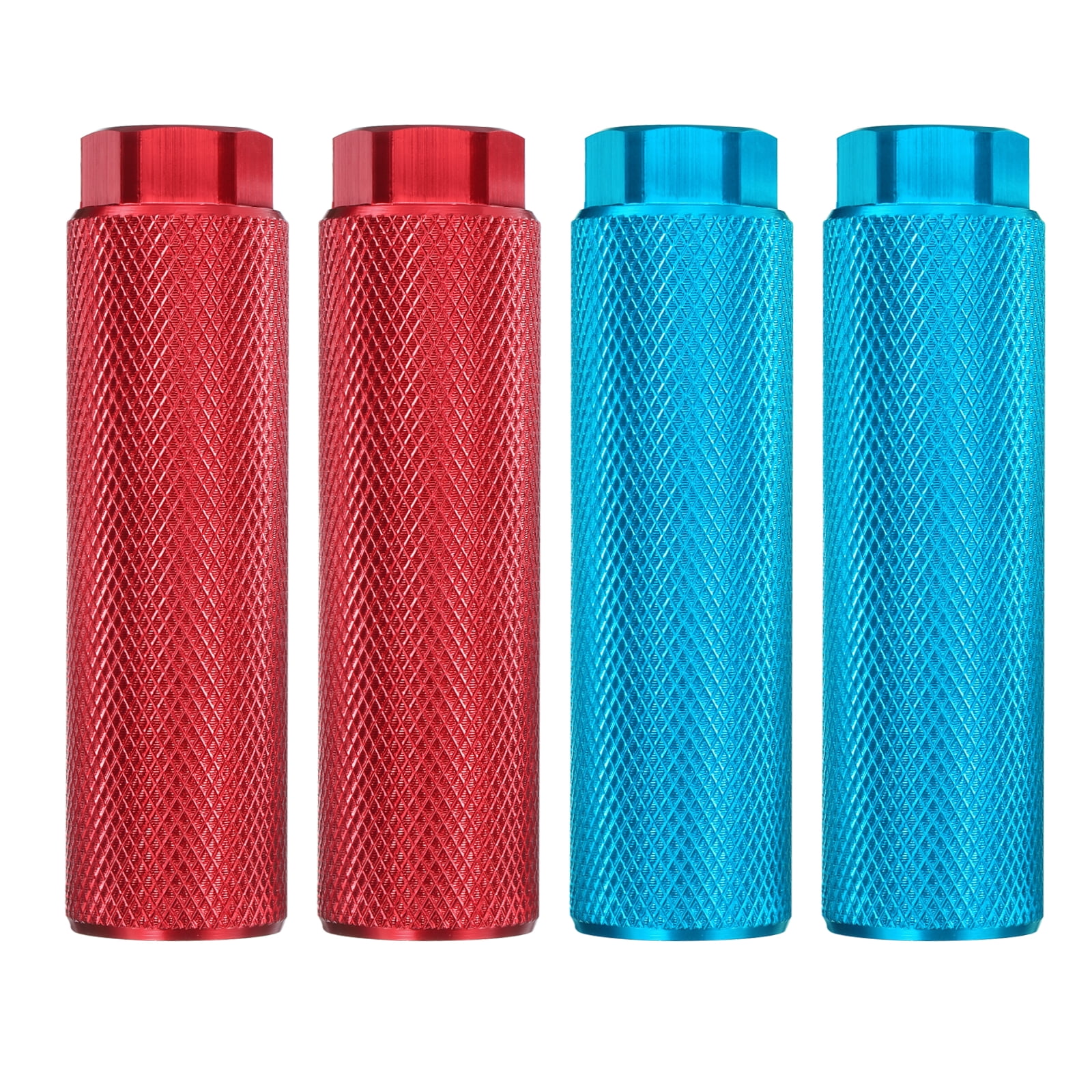 Uxcell 2 Pairs Bike Pegs Aluminum Alloy Rear Stunt Pegs Anti-Skid Back ...