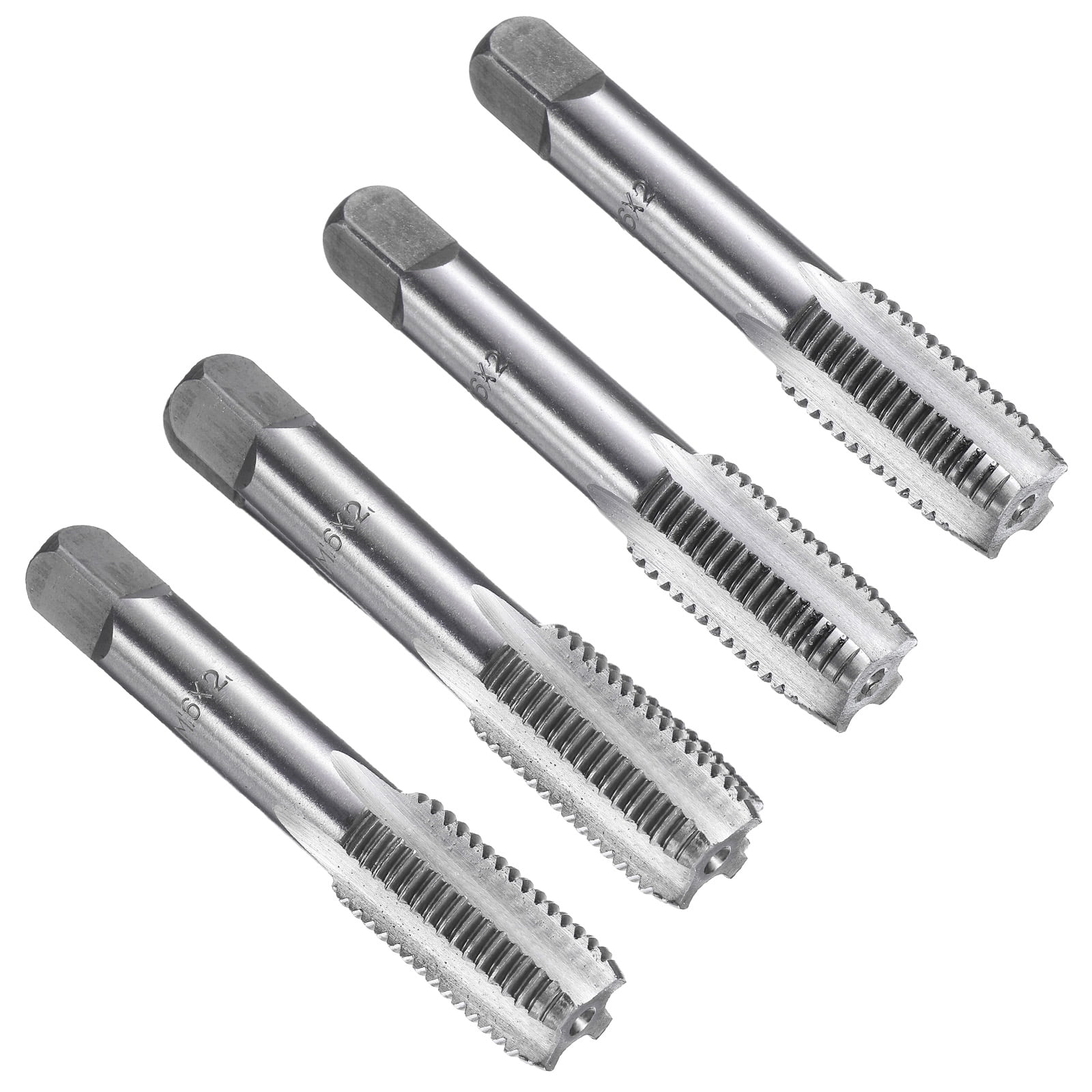Uxcell 2 Pairs Metric Hand Tap Set, M16 x 2 H2 Thread Taper + Bottom ...