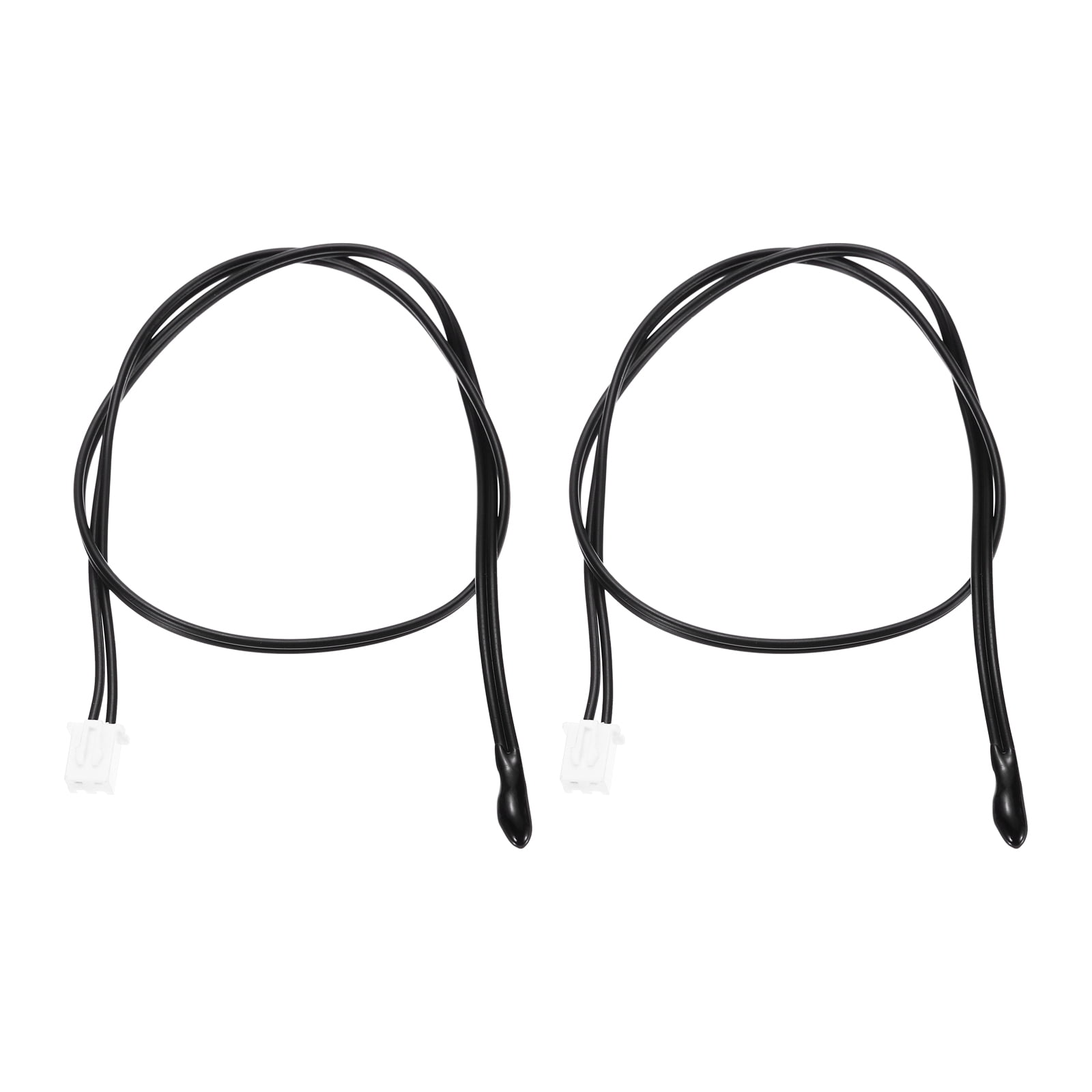 Uxcell 2 Pcs 10K NTC Thermal Sensor Probe, Epoxy Sensitive Temperature ...