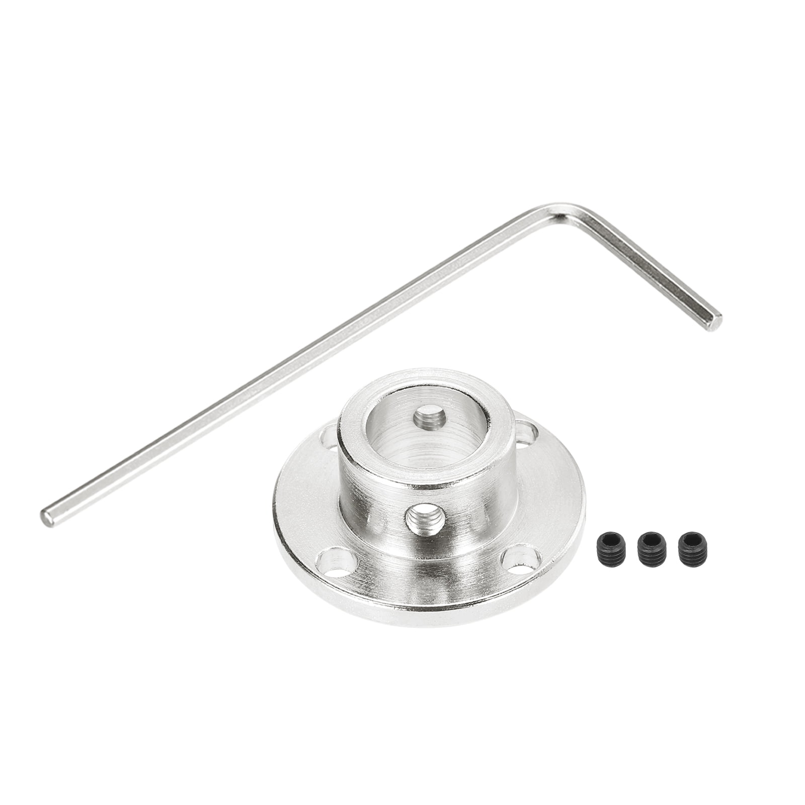 Uxcell 2 Pcs 12mm Flange Coupling Connector Rigid Guide Model Coupler ...