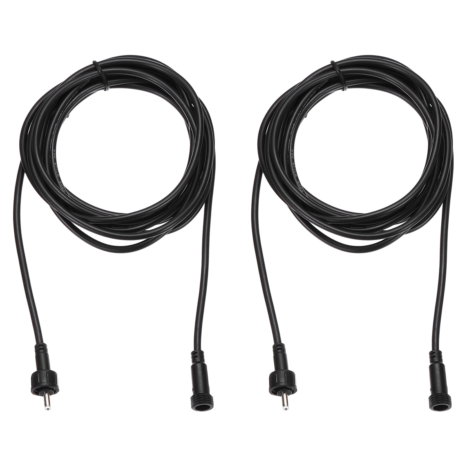 Uxcell 2 Pcs 13.1 ft DC Extension Cable, 3.5 x 1.35mm 22AWG Male to ...