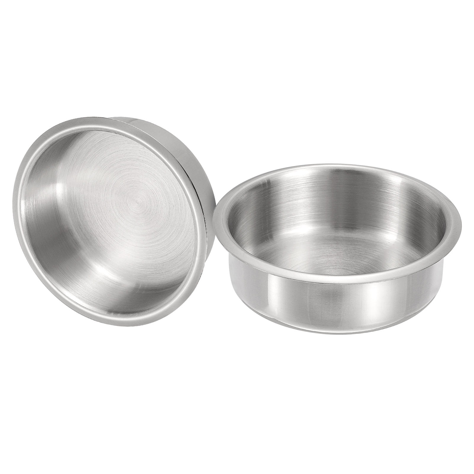 Uxcell 2 Pcs 201 Stainless Steel Drop-in Cup, 0.94" x 3.07" Drink Can ...