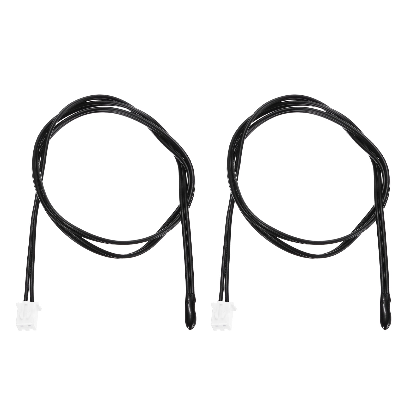 Uxcell 2 Pcs 20K NTC Thermal Sensor Probe, Epoxy Sensitive Temperature ...