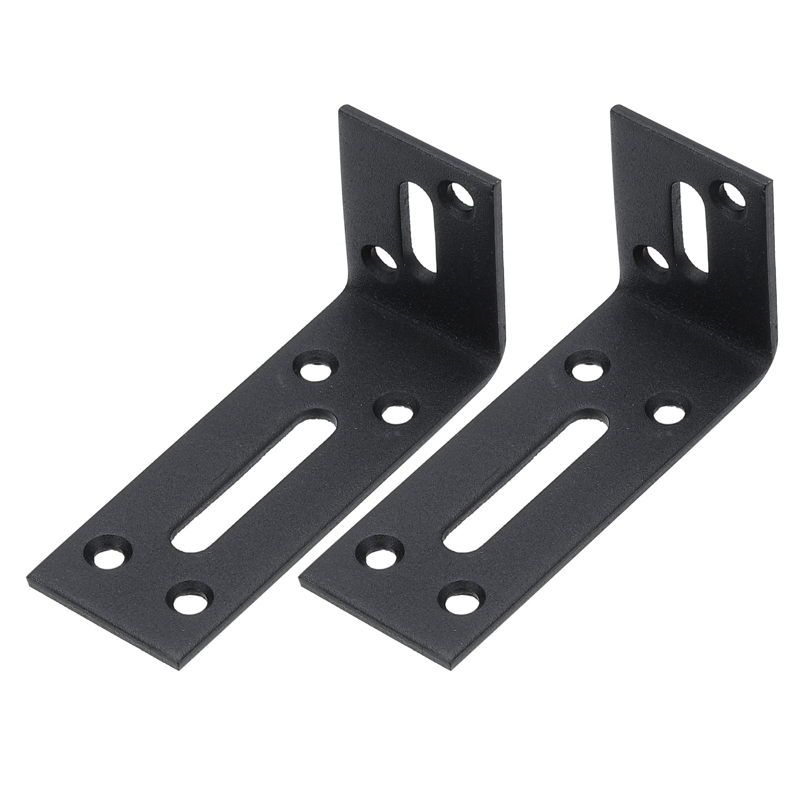 Uxcell Adjustable L Bracket with Slot, Floating Shelf Bracket Right ...