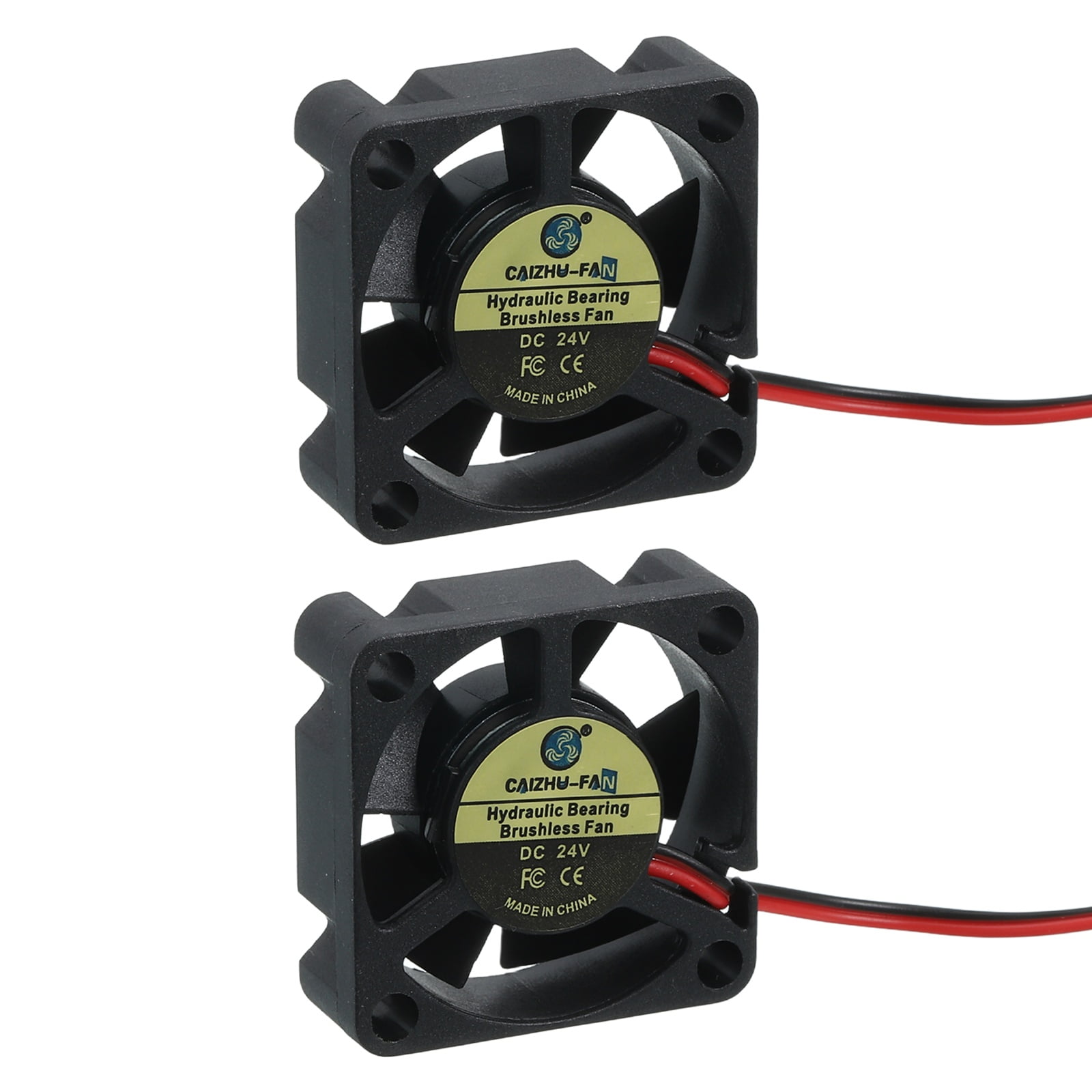 Uxcell 2 Pcs 3D Printer 3010 Cooling Fan, 24V 8500RPM 30 x 30 x 10 mm ...