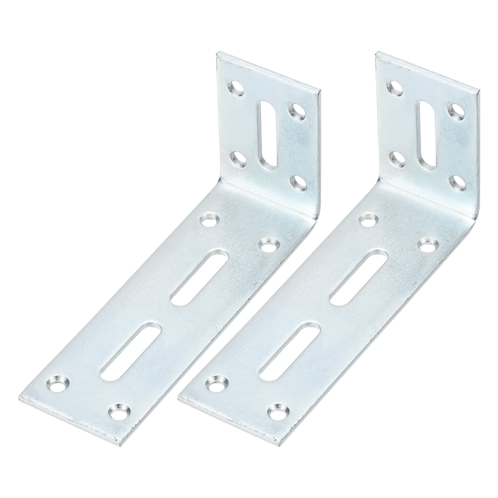 Uxcell 2 Pcs 4 18/25" Adjustable L Bracket with Slot Floating Shelf ...